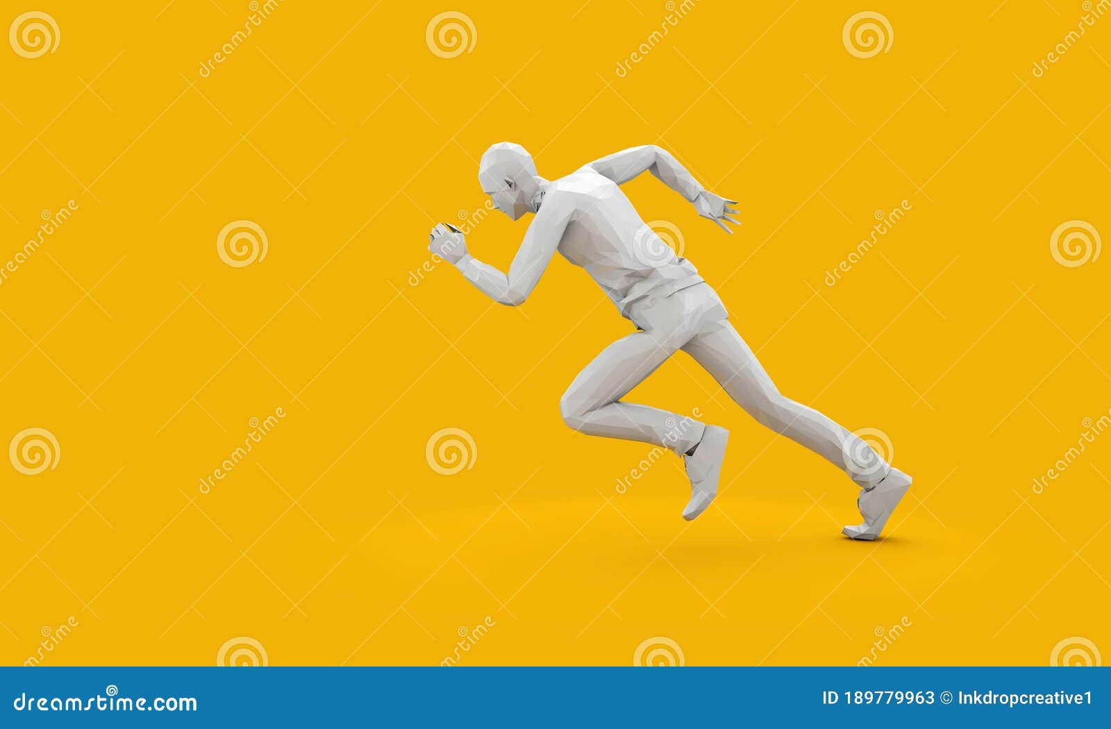 Abstract Geometric Sprinting Running Man 3D Rendering Stock ... Abstract Geometric Sprinting Running Man 3D Rendering Stock ...