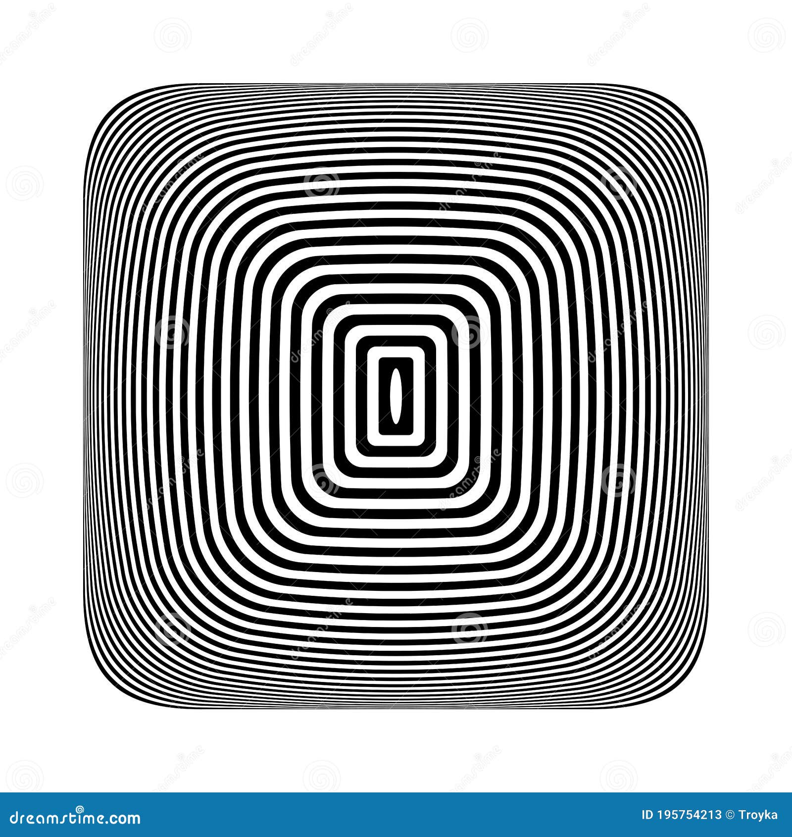 Abstract Geometric Square Shape Design Element Stock Vector ...