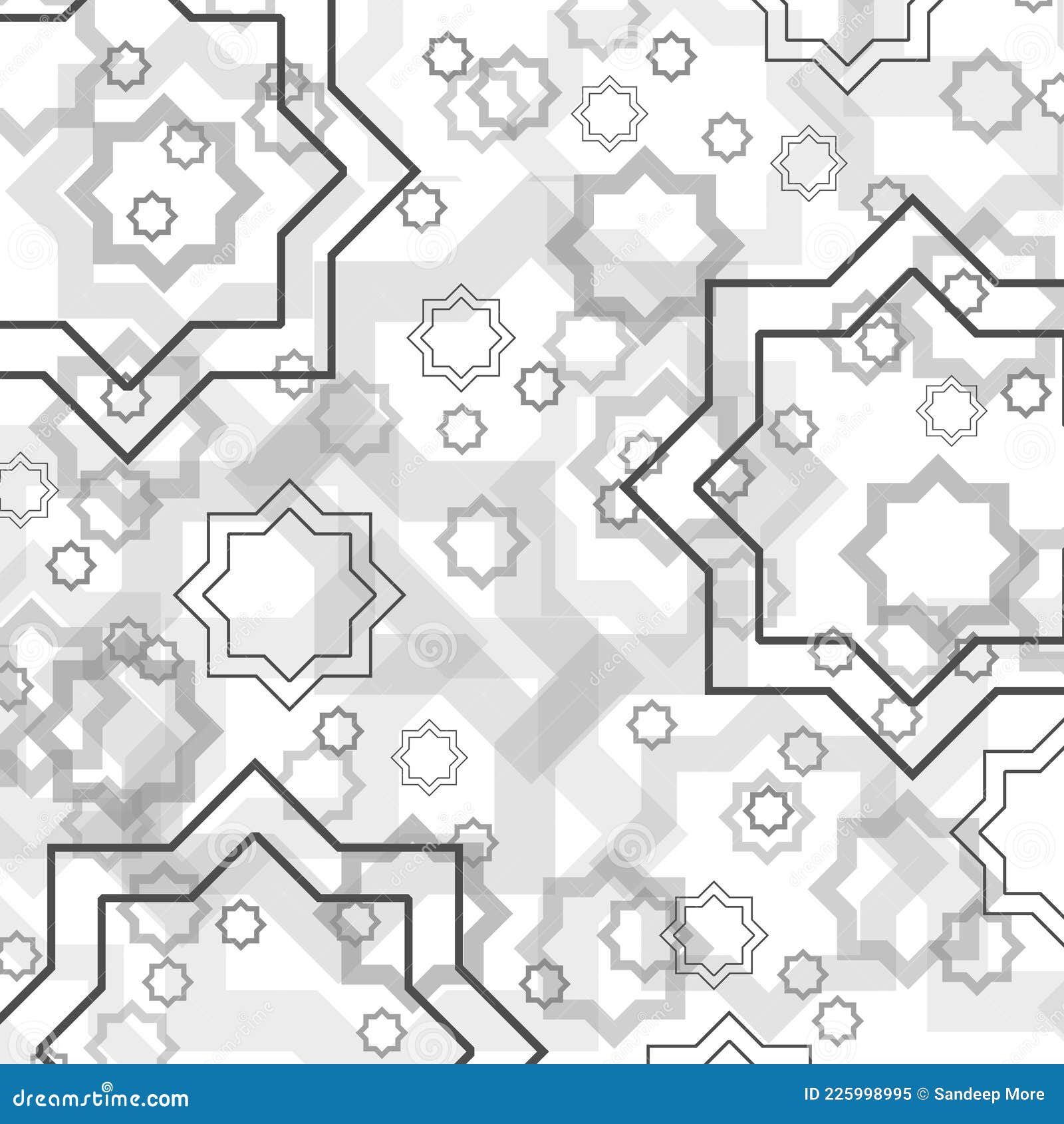 Abstract Geometric Star Color Background Stock Illustration ...