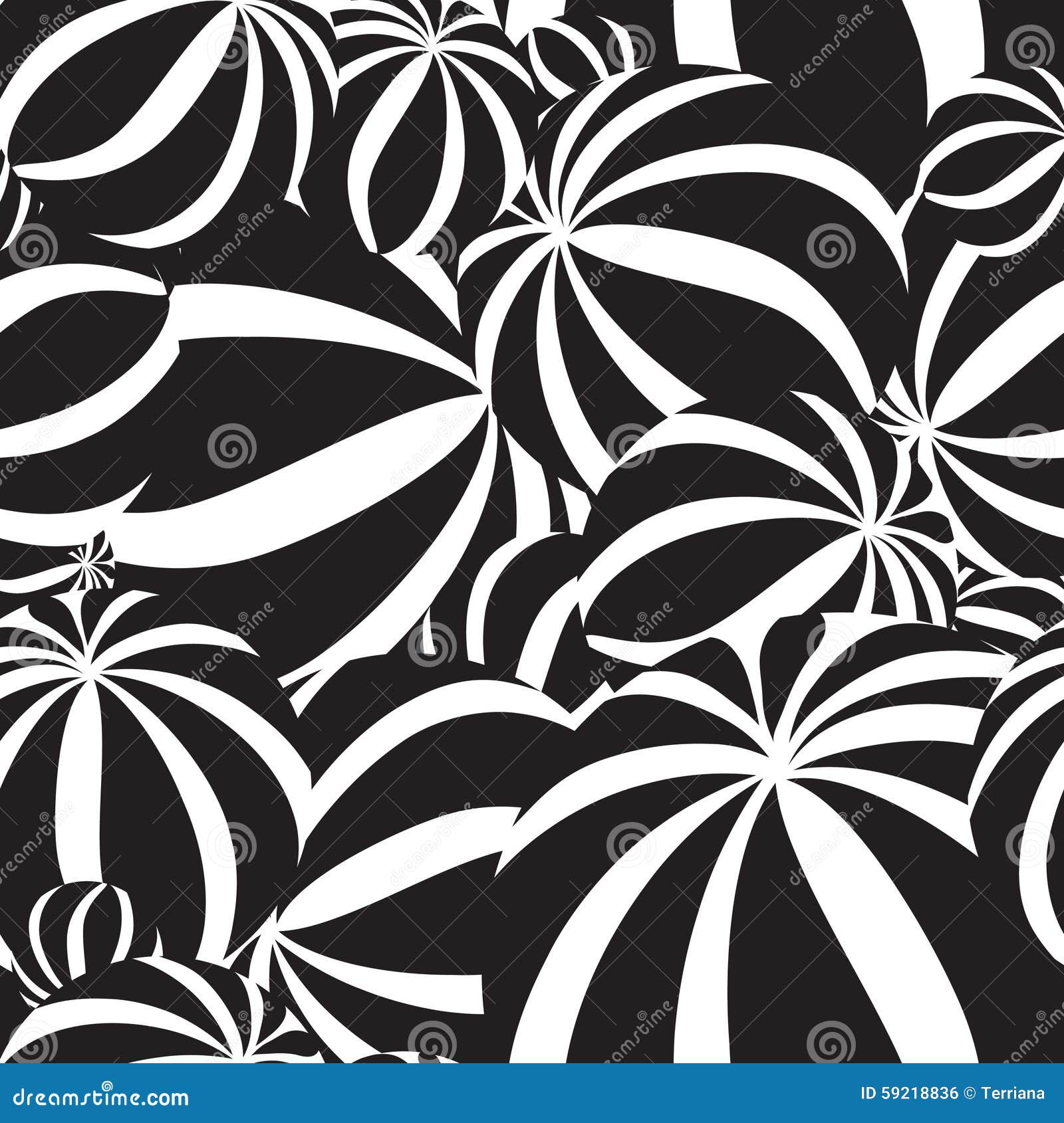 Abstract Geometric Striped Balls Pattern. Circular Texture Stock ...