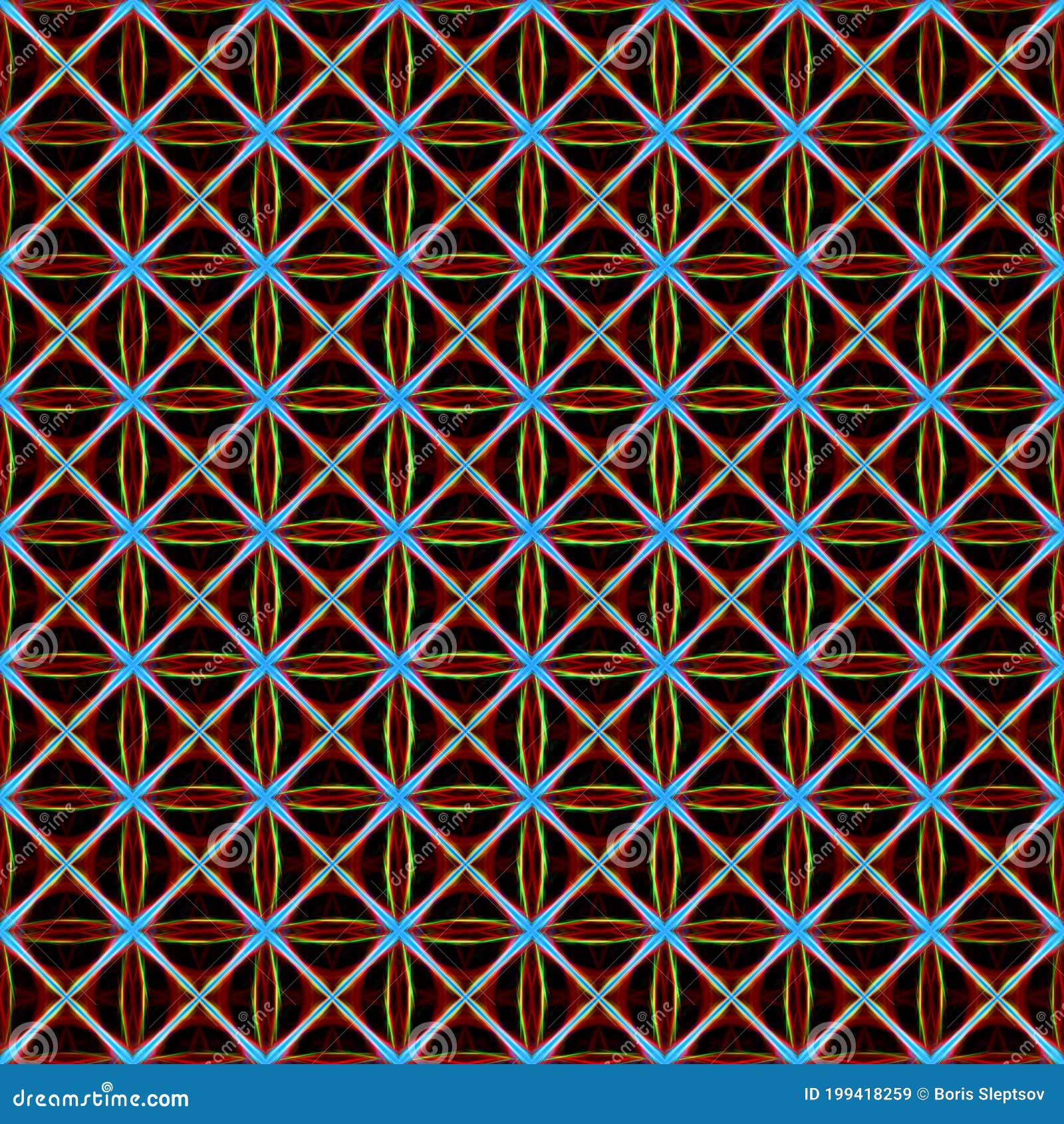 Abstract Geometric-structural Pattern Stock Illustration - Illustration ...