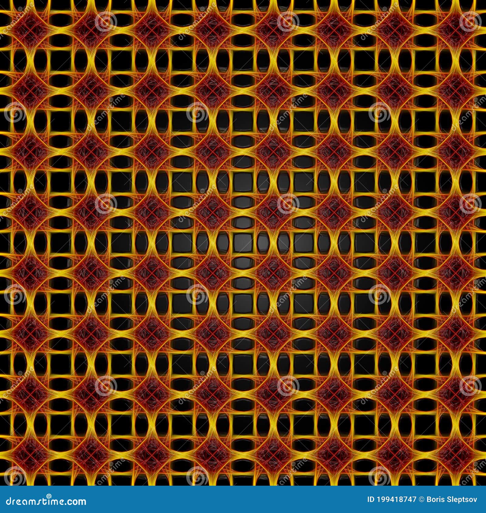 Abstract Geometric-structural Pattern Stock Illustration - Illustration ...