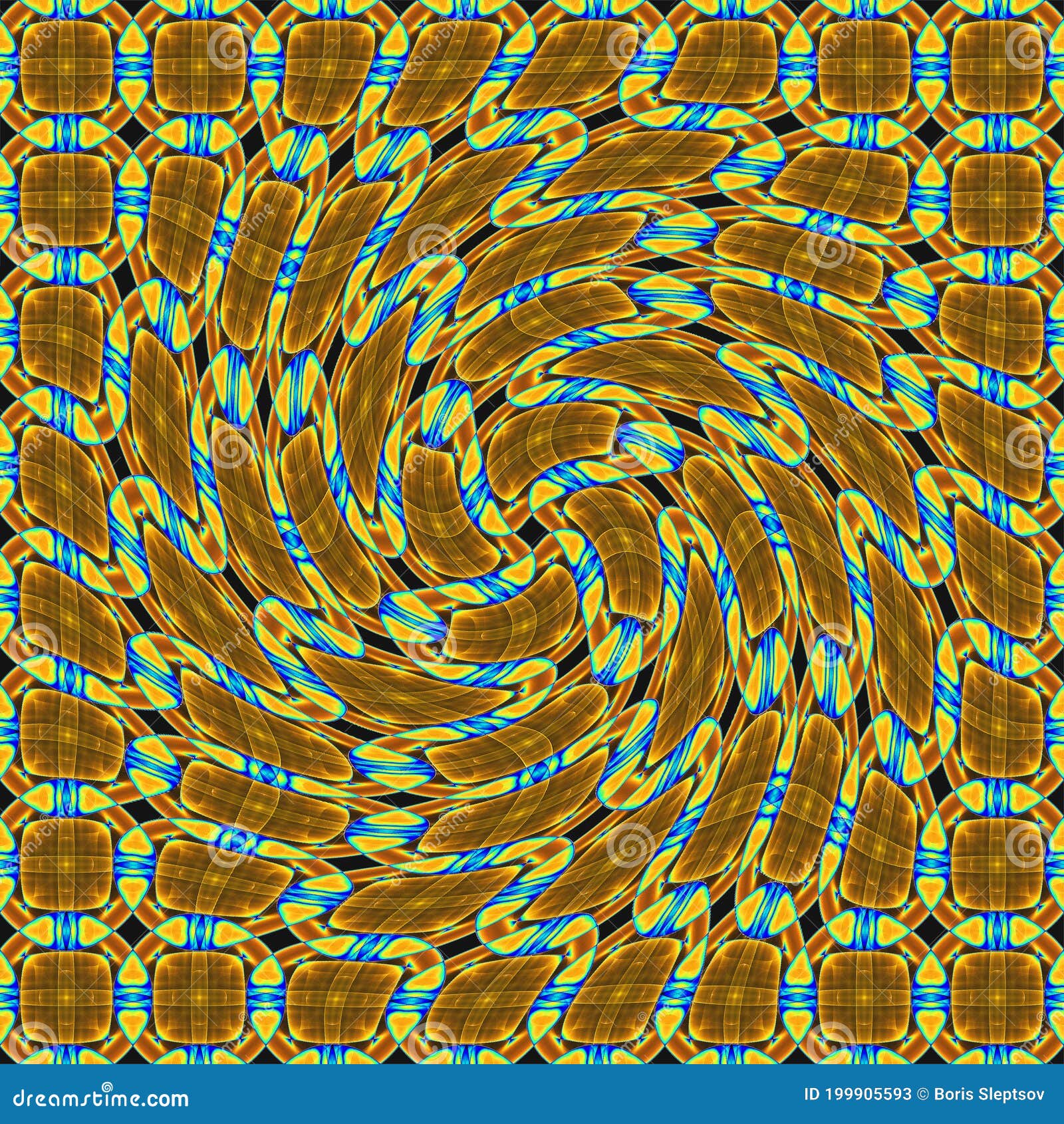 Abstract Geometric-structural Pattern Stock Illustration - Illustration ...