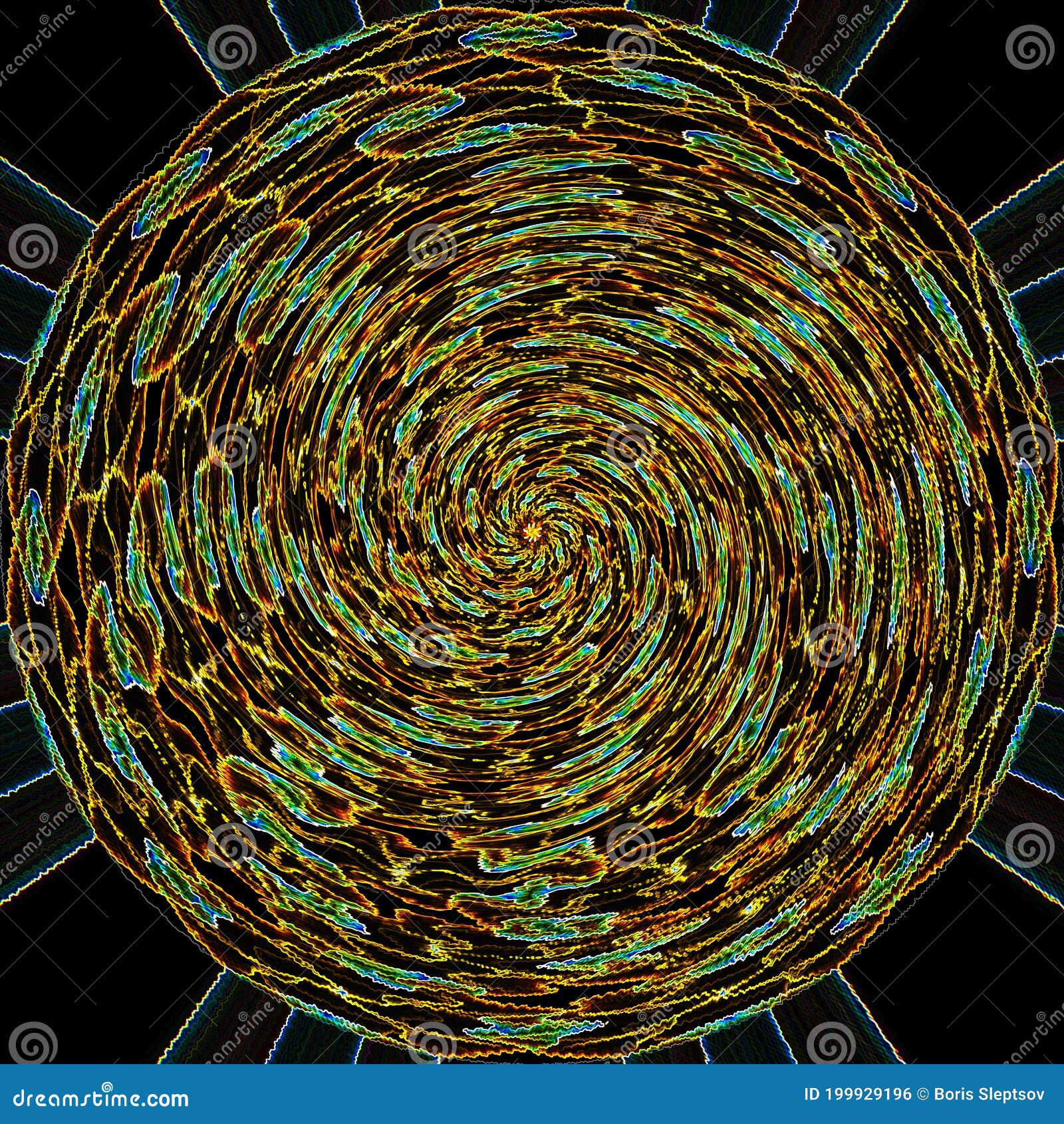 Abstract Geometric-structural Pattern Stock Illustration - Illustration ...