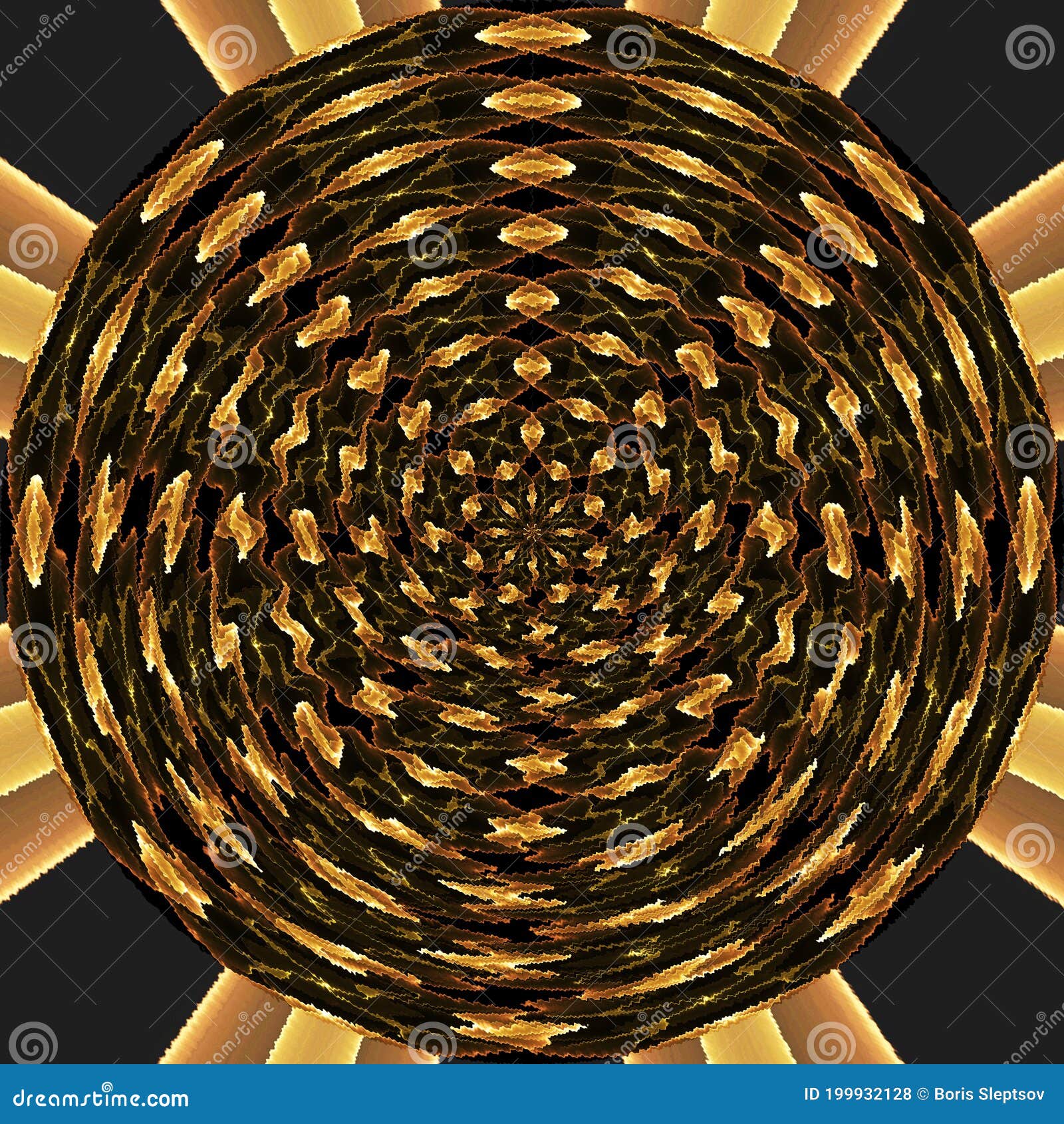 Abstract Geometric-structural Pattern Stock Illustration - Illustration ...