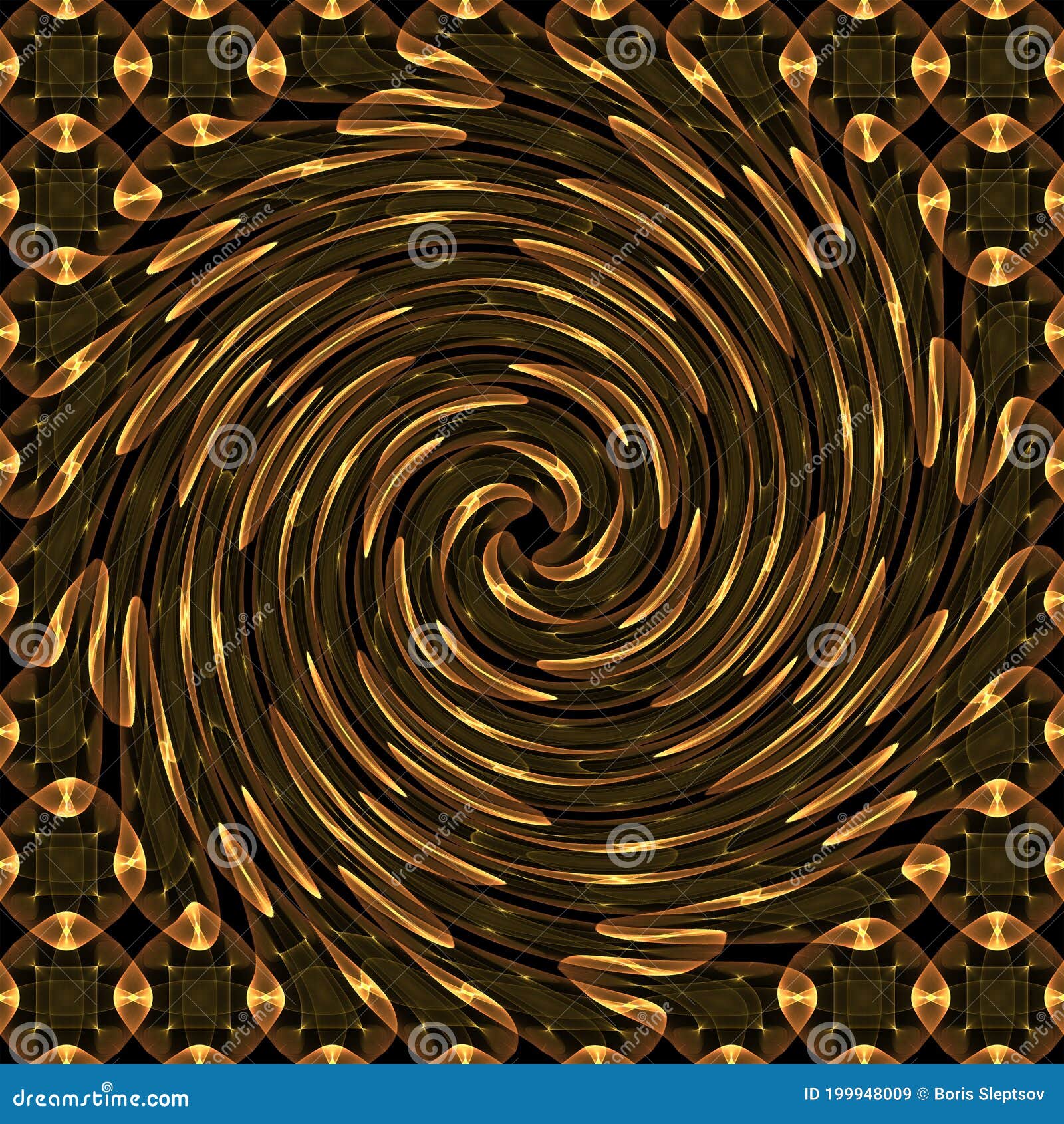 Abstract Geometric-structural Pattern Stock Illustration - Illustration ...