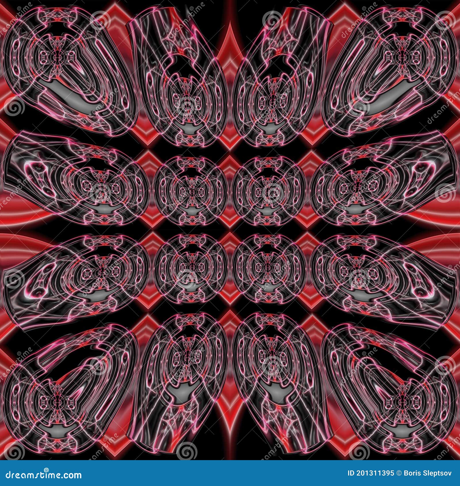 Abstract Geometric-structural Pattern Stock Illustration - Illustration ...