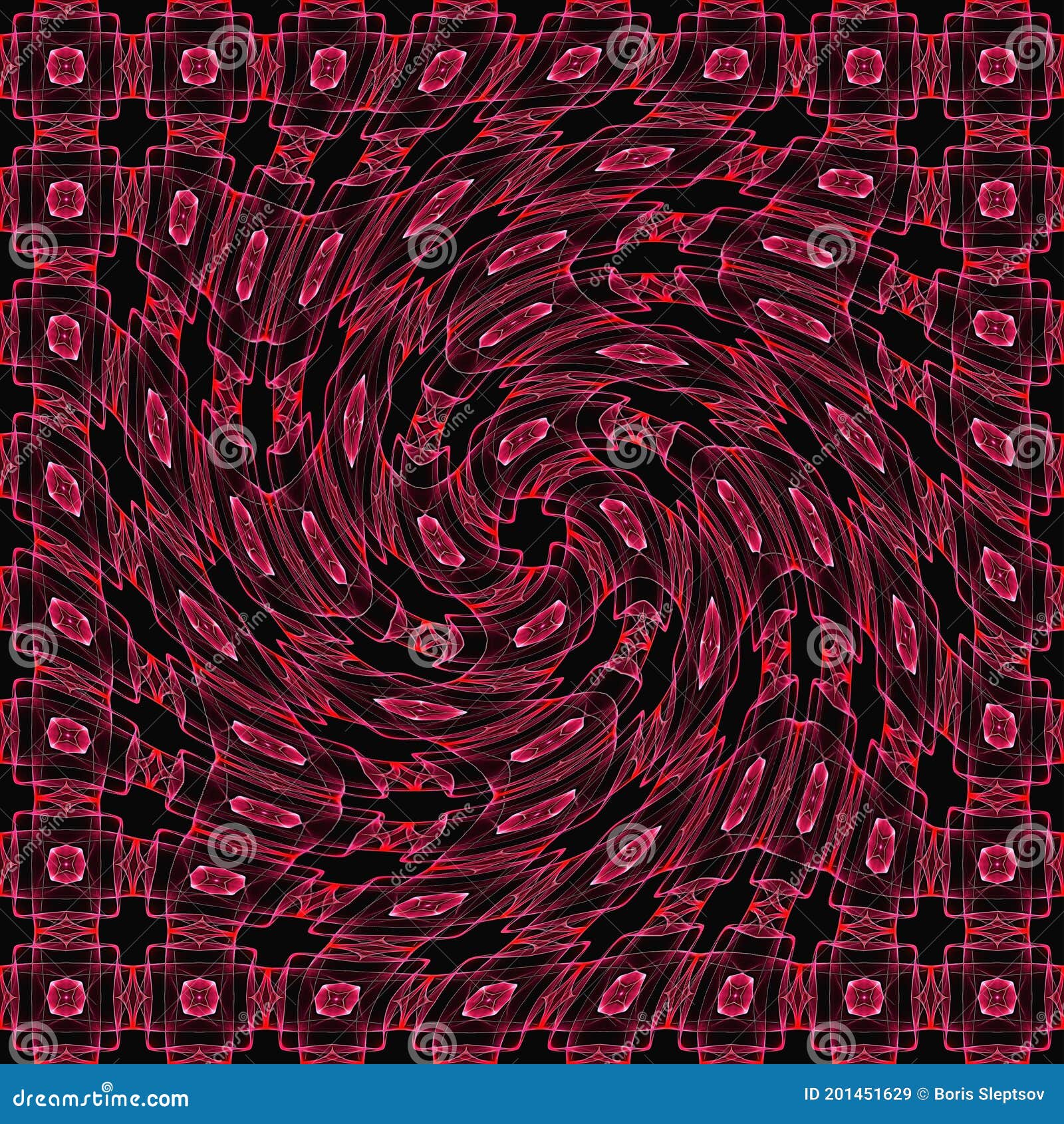 Abstract Geometric-structural Pattern Stock Illustration - Illustration ...