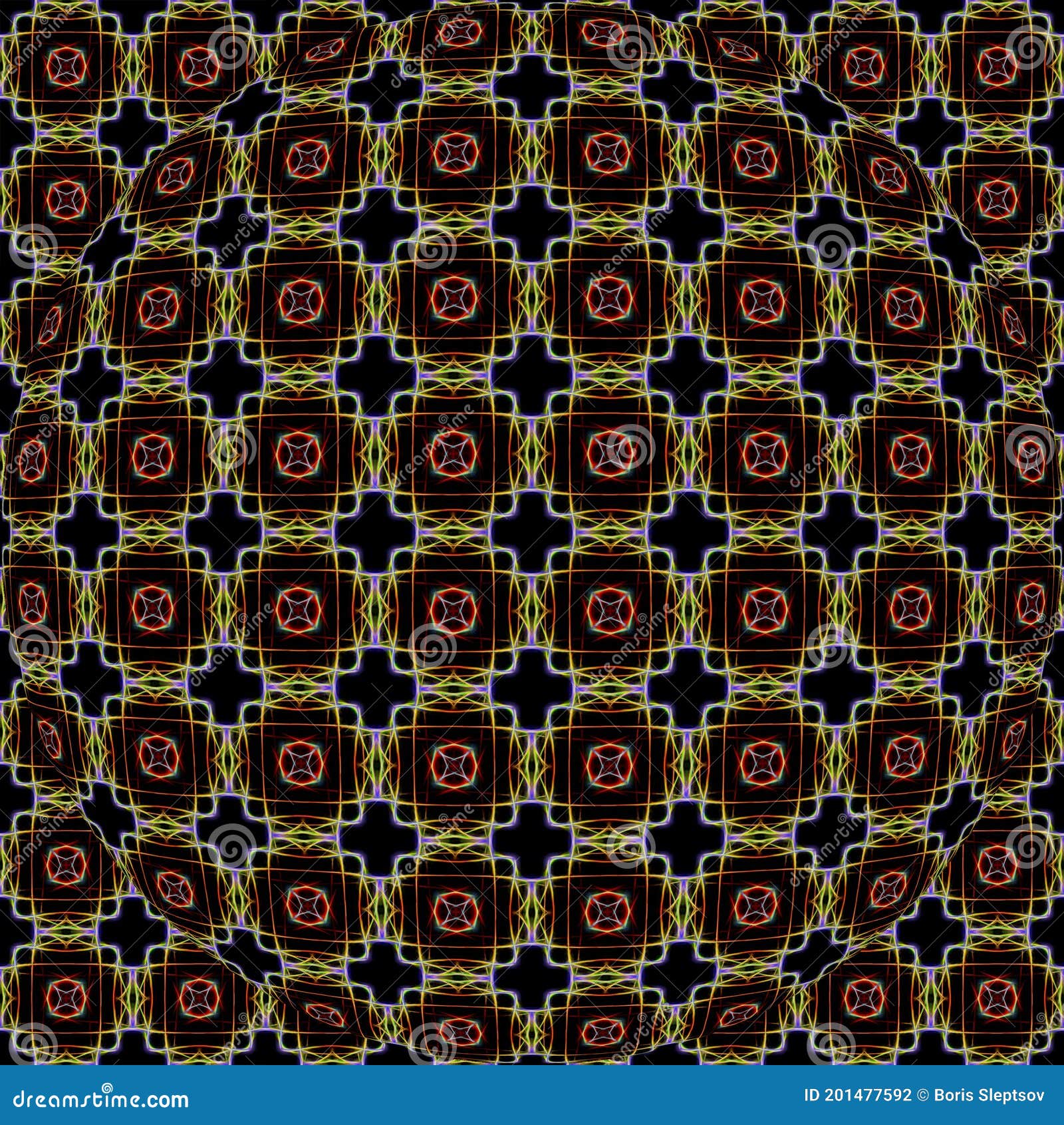 Abstract Geometric-structural Pattern Stock Illustration - Illustration ...