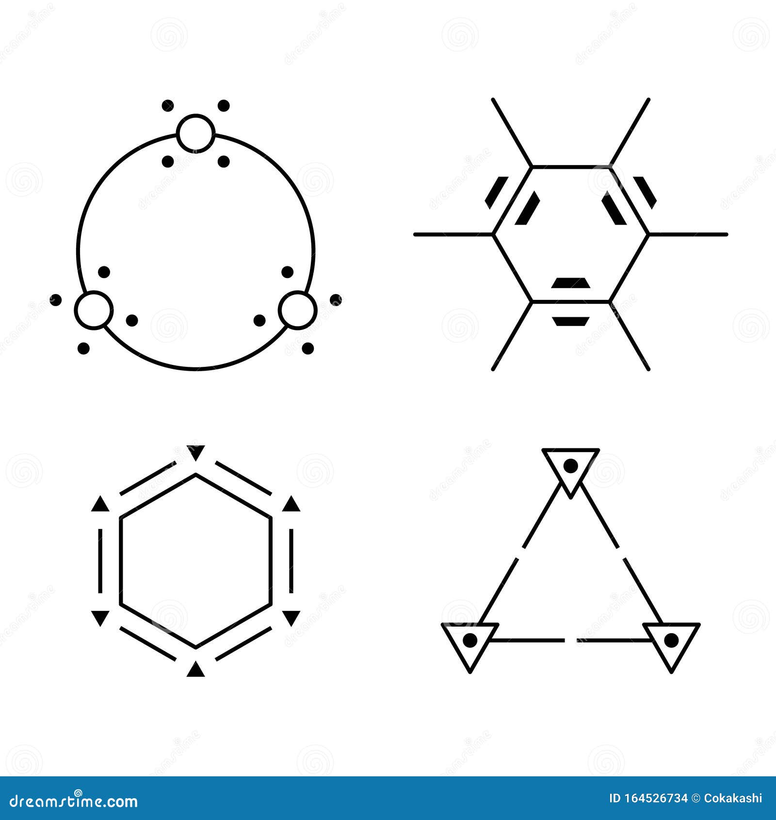 Abstract Geometric Symmetry Structure Symbol Line Shape Pattern Minimal ...