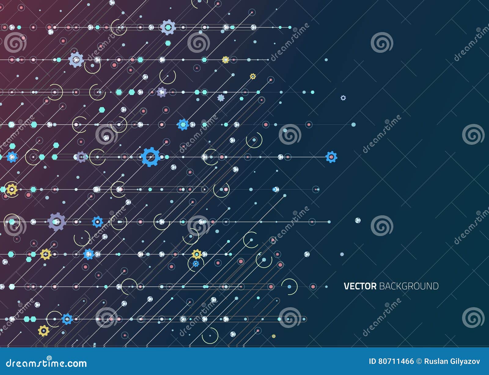 Abstract Geometric Technology Design Element. Stock Vector ...