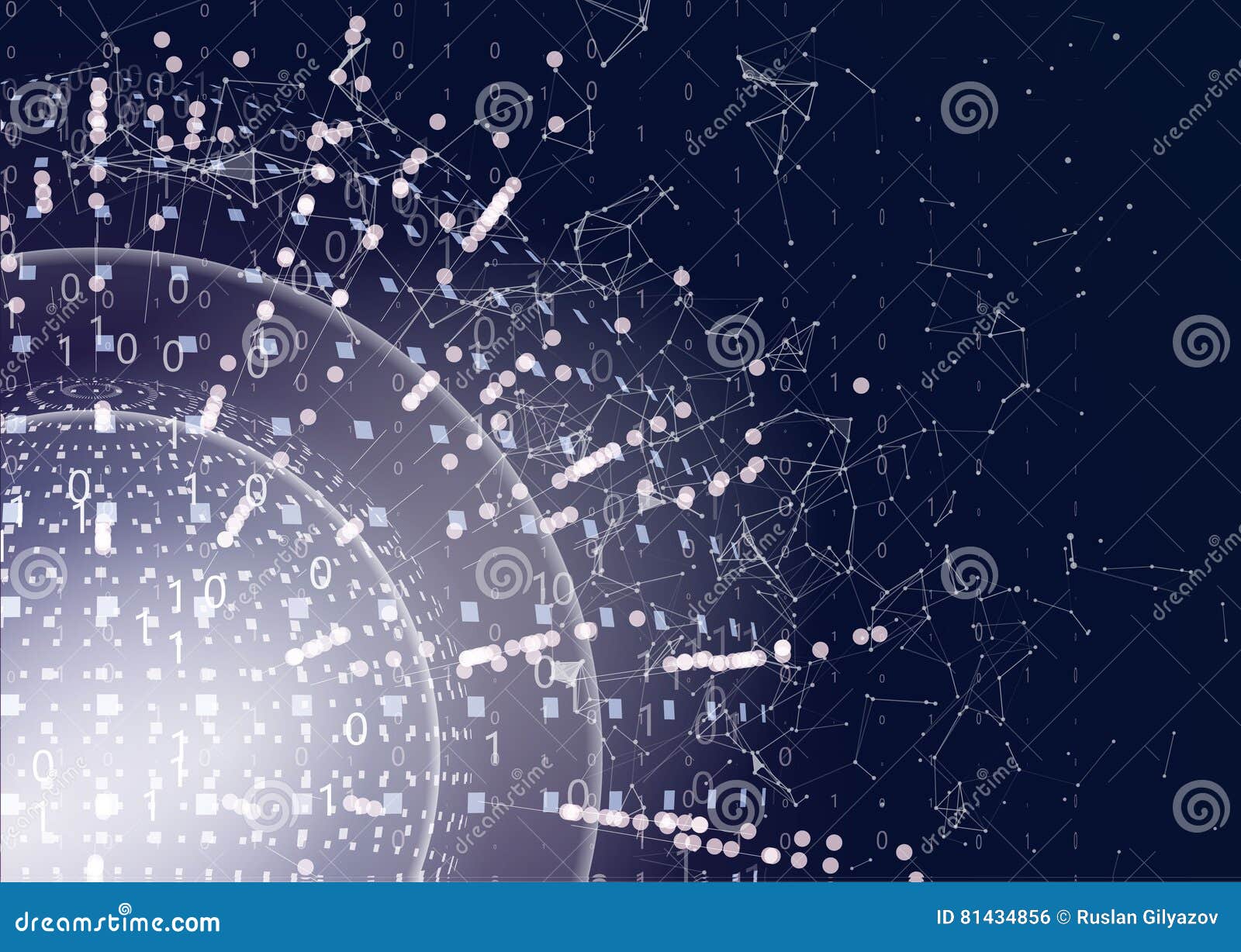Abstract Geometric Technology Design Element. Stock Vector ...