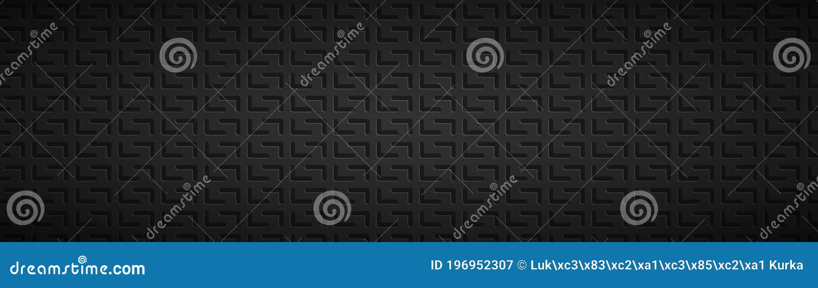 Abstract Geometric Technology Header. Abstract Black Metallic Stainless ...