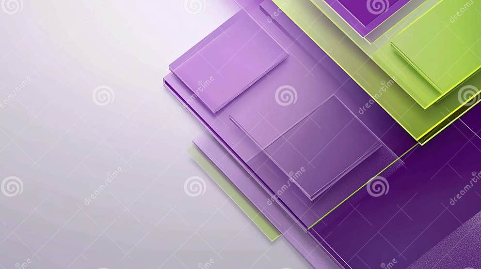 Abstract Geometric Template Featuring Intersecting Lines, Layered Rectangles, Textures and ...