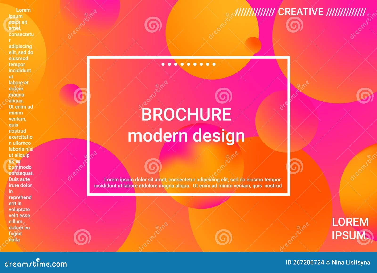 Abstract Geometric Texture. 3d Ball Shape Gradients for Decoration ...