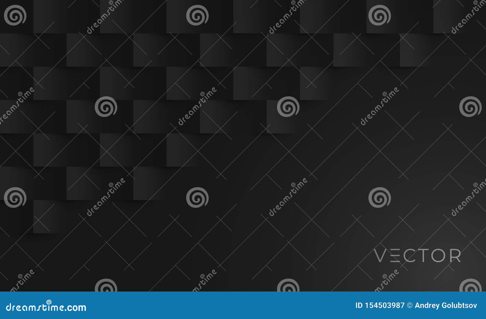 Abstract Geometric Texture Background, Black Paper 3D Fold Pattern ...