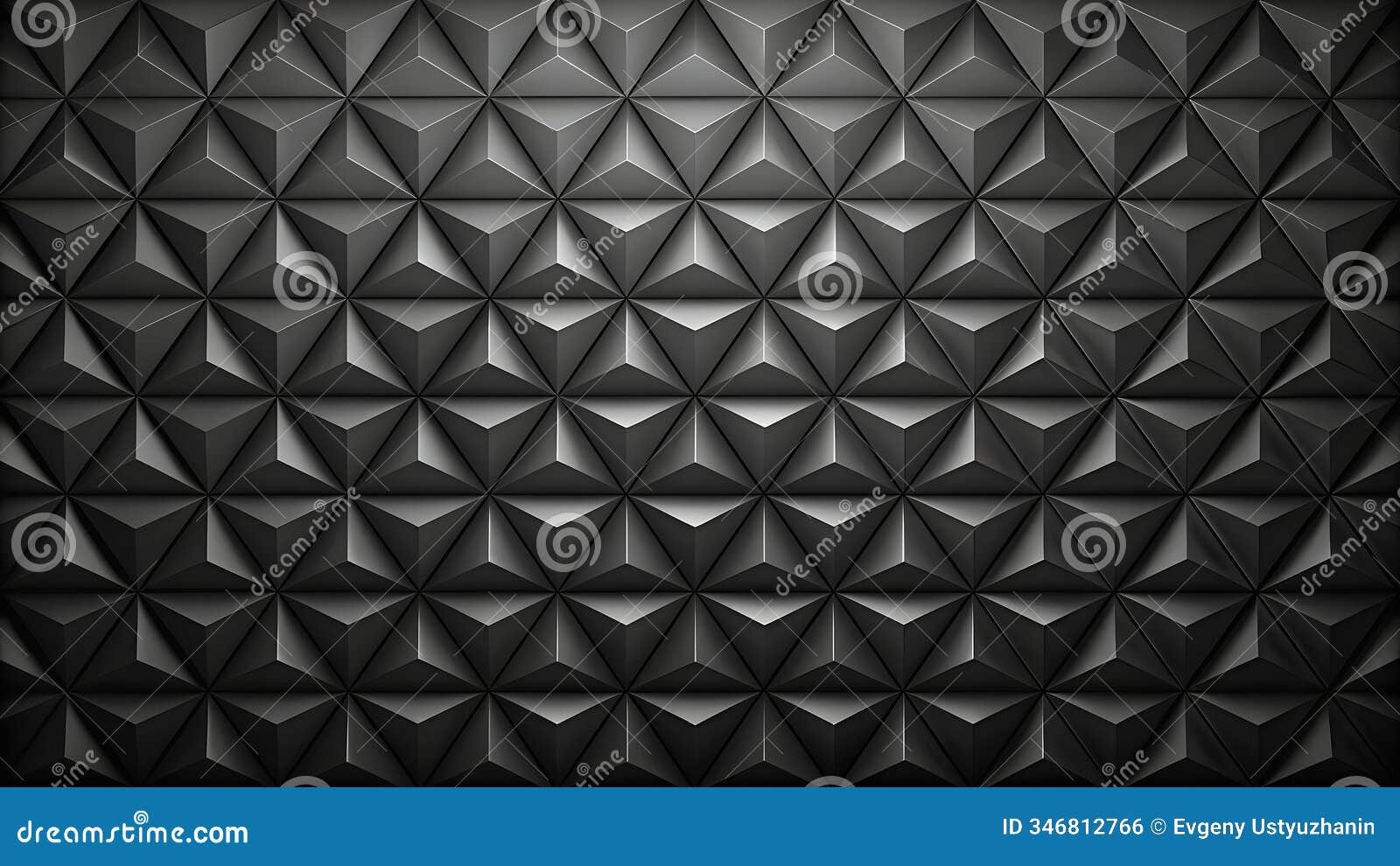 Abstract Geometric Texture Background. Triangular Tiles Wall Background ...