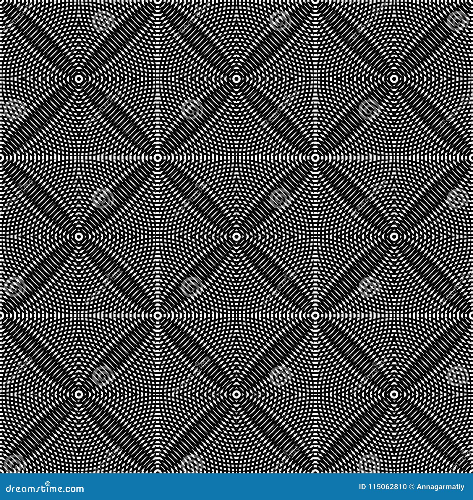 Abstract Geometric Texture with Concentric Circles 1 Stock Vector ...