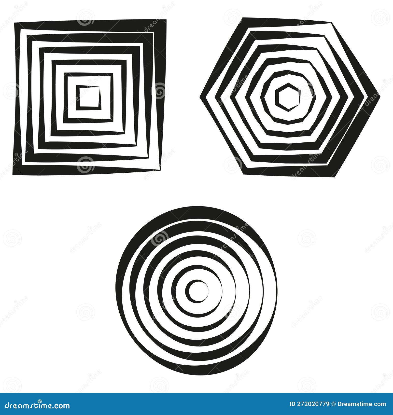 Abstract Geometric Texture. Square Meter Icon. Geometric Shape. Vector ...