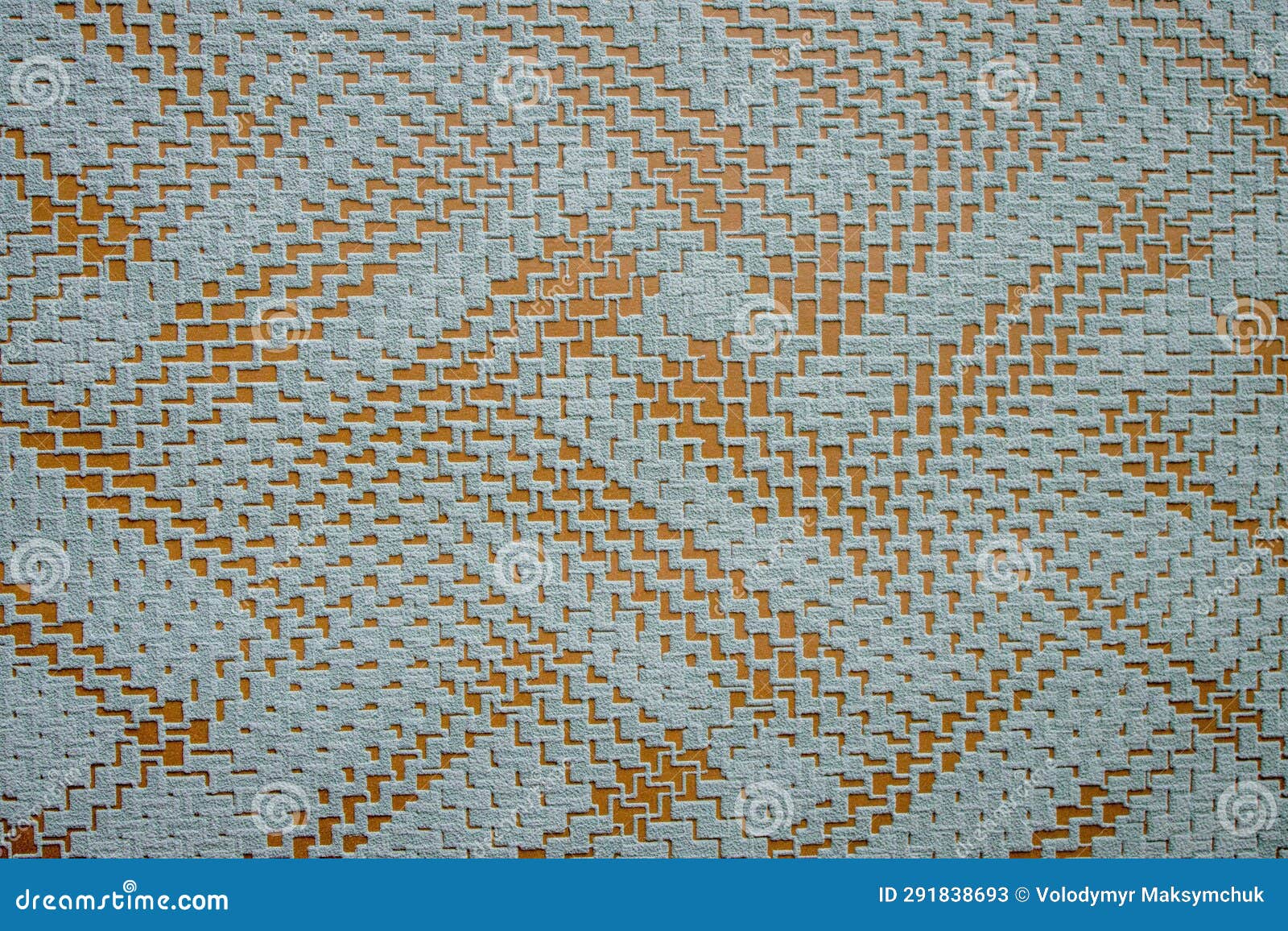 Abstract Geometric Textures Stacked and Arranged Randomly with ...