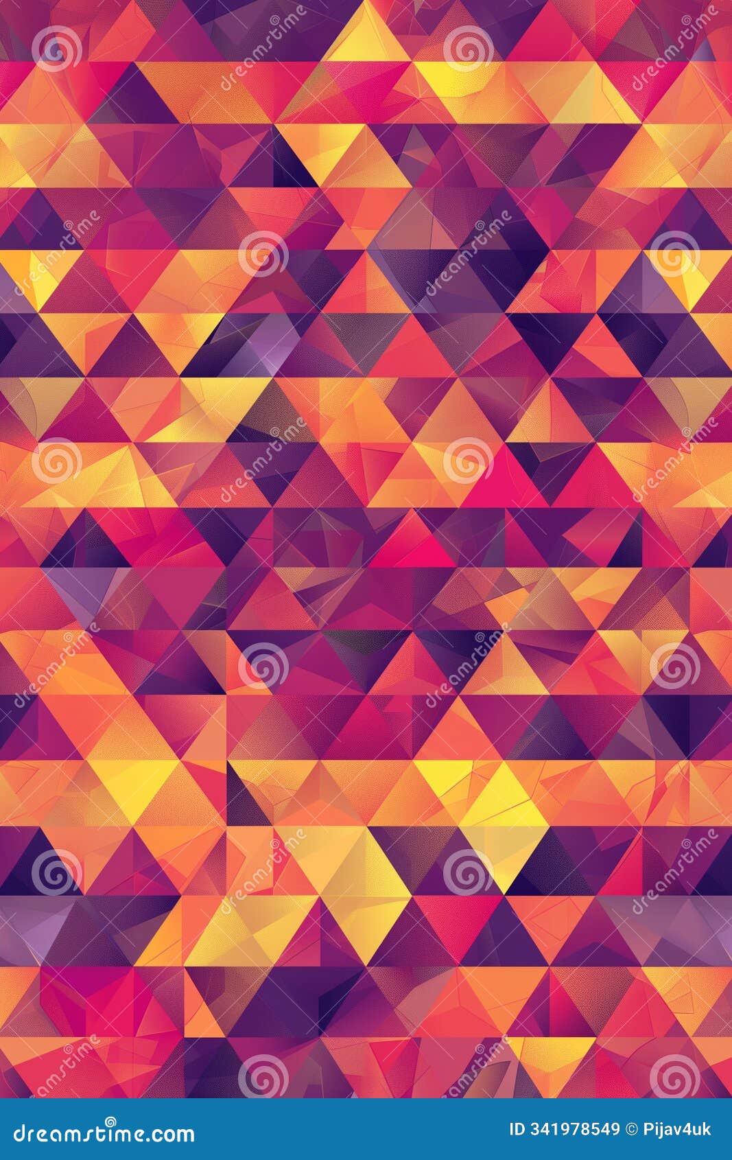 Abstract Geometric Triangle Pattern Background Design for Modern Art ...