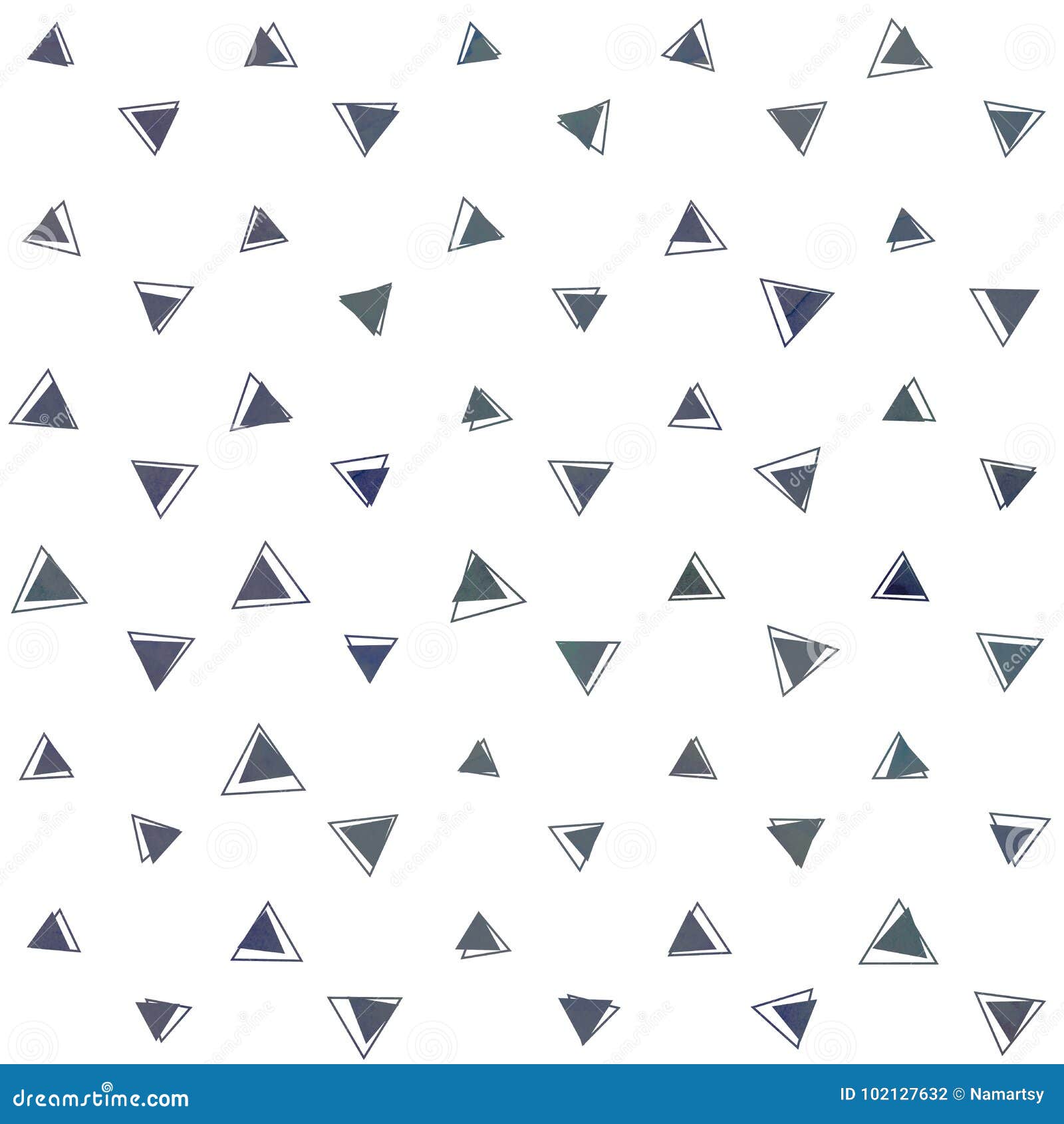 Abstract Geometric Triangle Pattern. Stock Illustration - Illustration ...