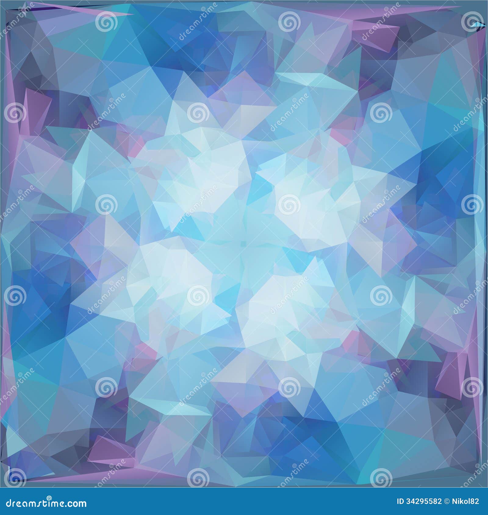 Abstract Geometric Triangular Background Stock Illustration ...