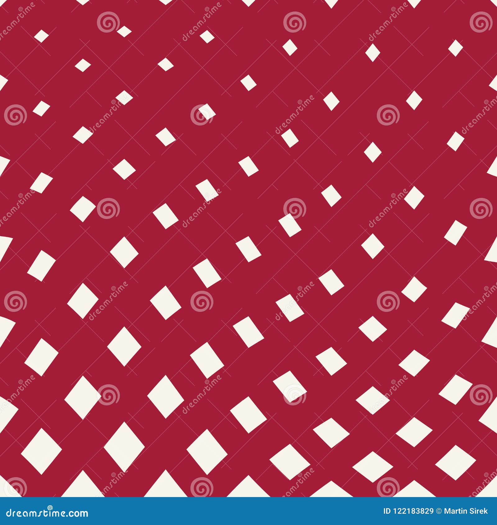 Abstract Geometric Trippy Red Background Pattern Stock Vector ...
