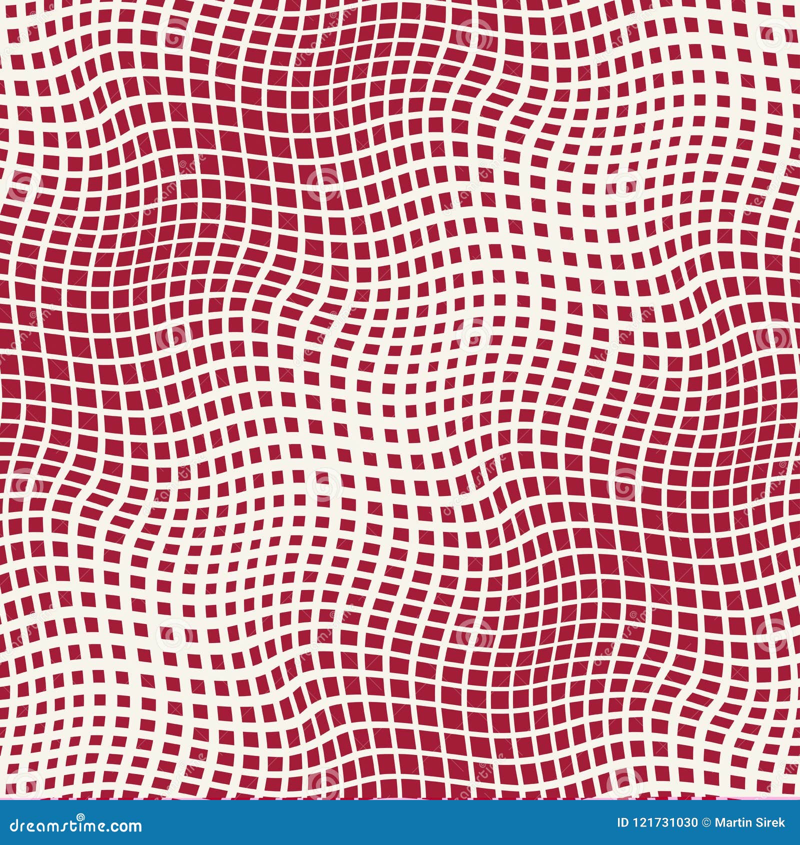 Abstract Geometric Trippy Red Background Pattern Stock Vector ...