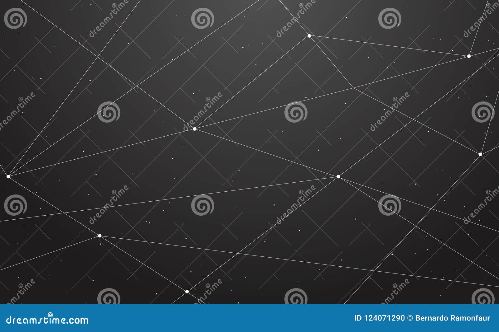 Abstract Geometric Universe Background Stock Vector - Illustration of ...