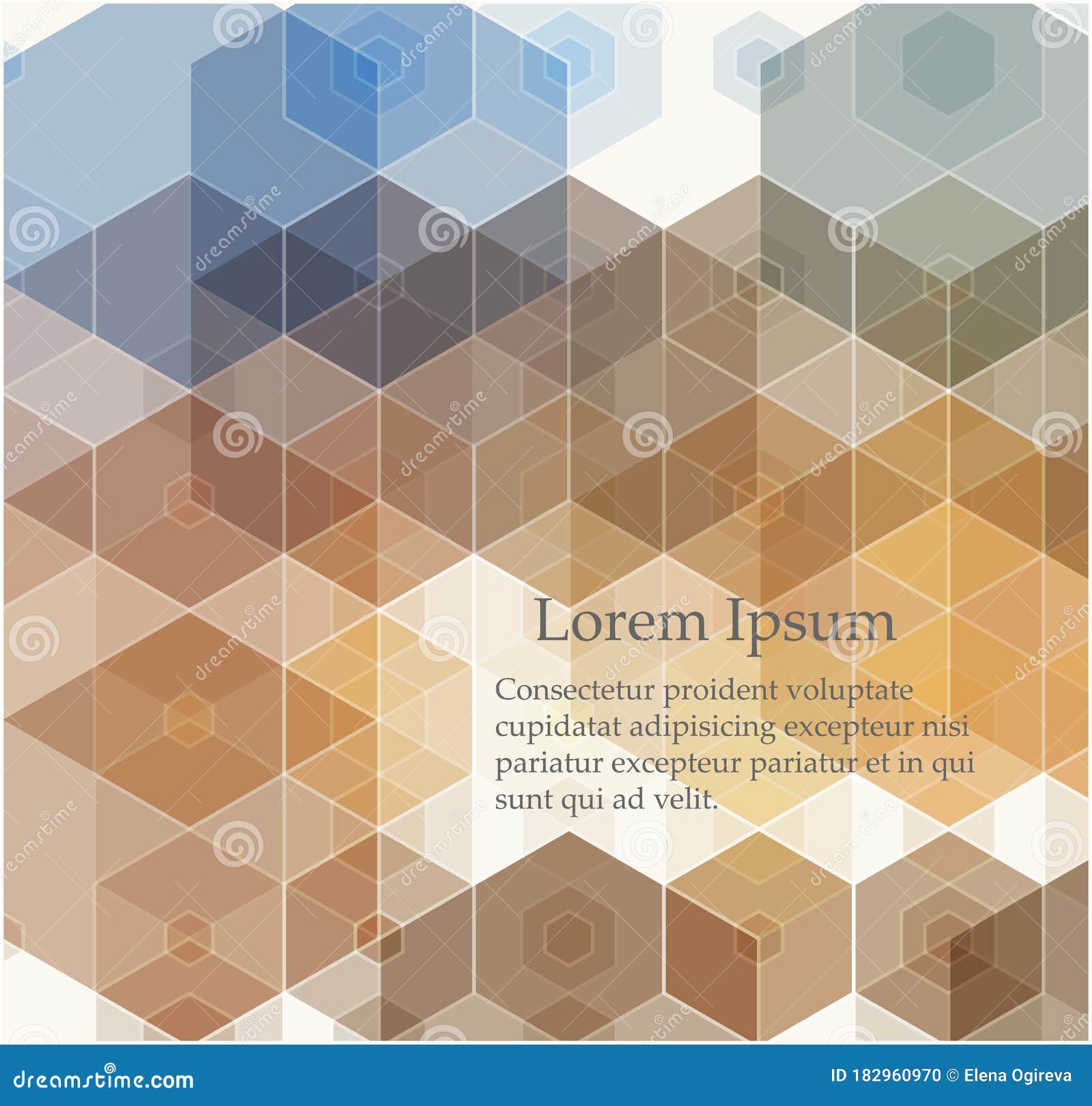 Brown Hexagonal Pyramid Basic Simple 3d Shapes Isolated On White ...