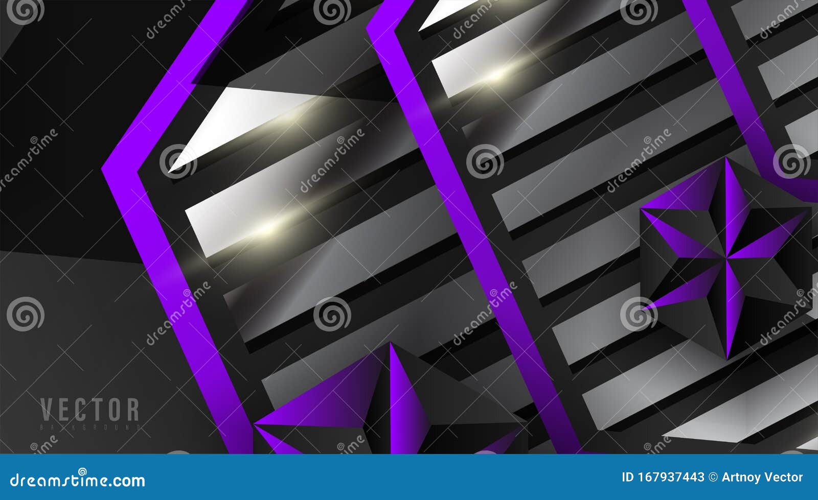 Abstract Geometric Vector Background.shape Hexagon, Stripe, and ...