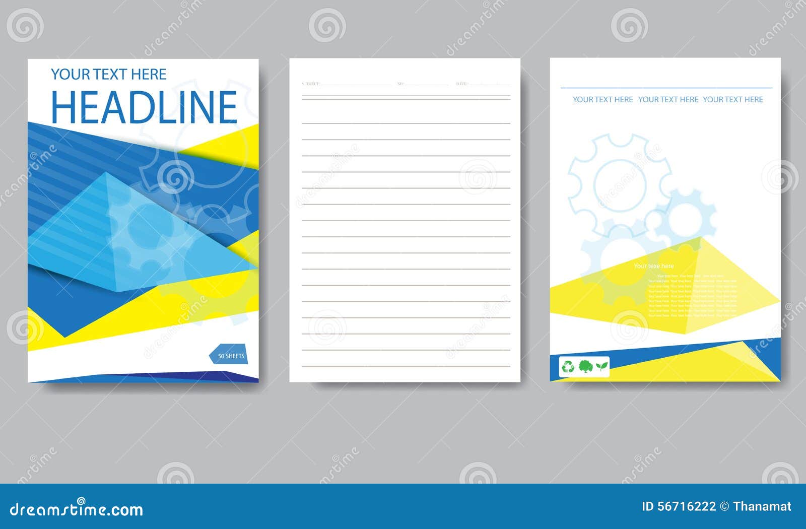 Abstract Geometric Vector Template. Stock Vector - Illustration of ...