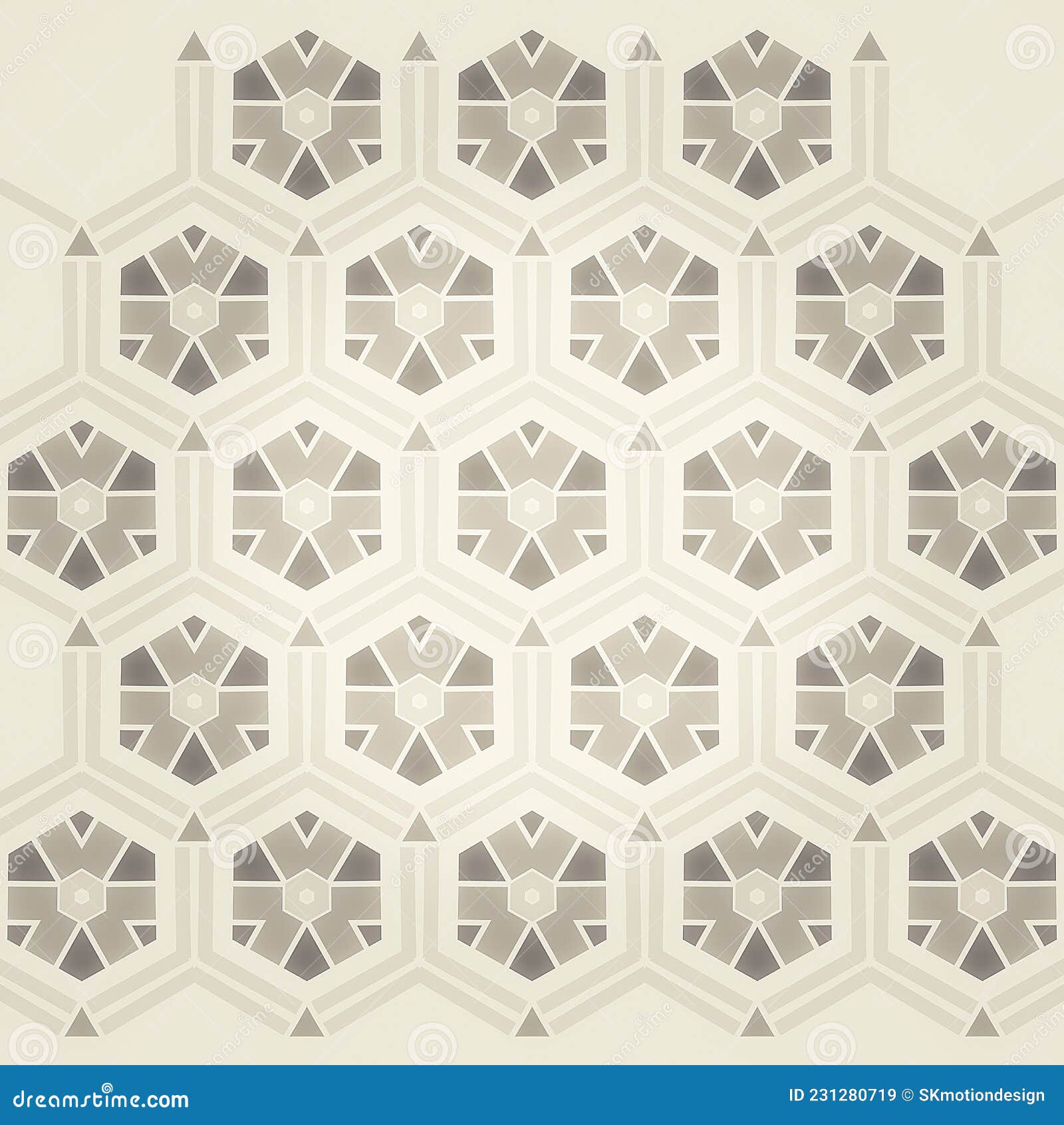 Abstract Geometric Vintage Pattern Stock Illustration - Illustration of ...