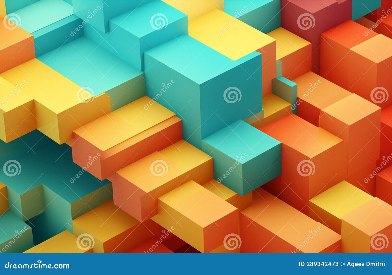 Abstract Geometric Wallpaper Shape Design Pattern Square Background Box ...