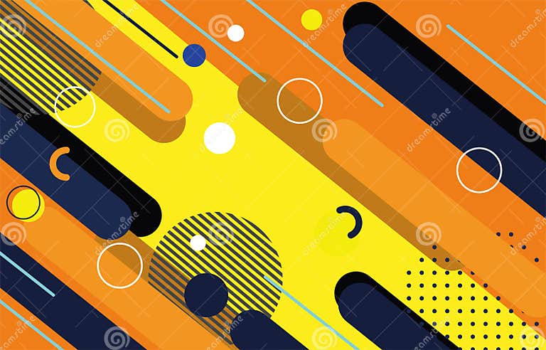 Abstract Geometric Wave Gradient Background Vector Illustration Stock ...