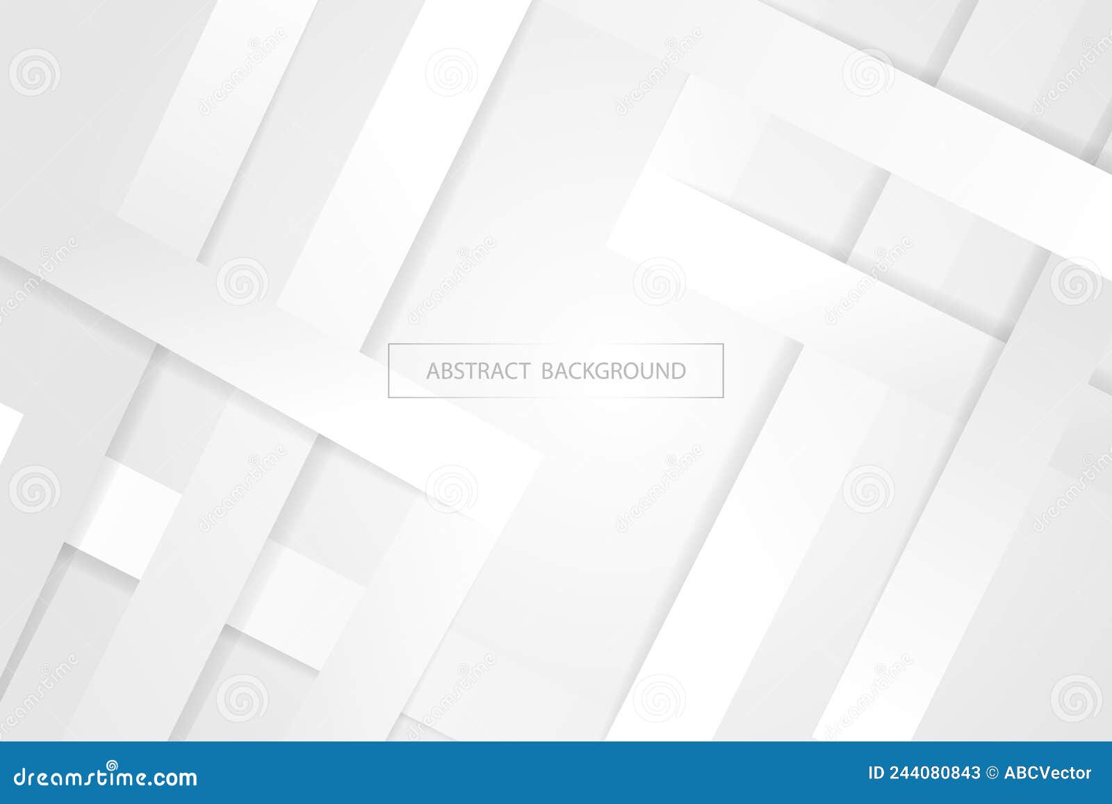 Abstract Geometric White and Gray Gradient Background. Modern and Minimal White Elements ...