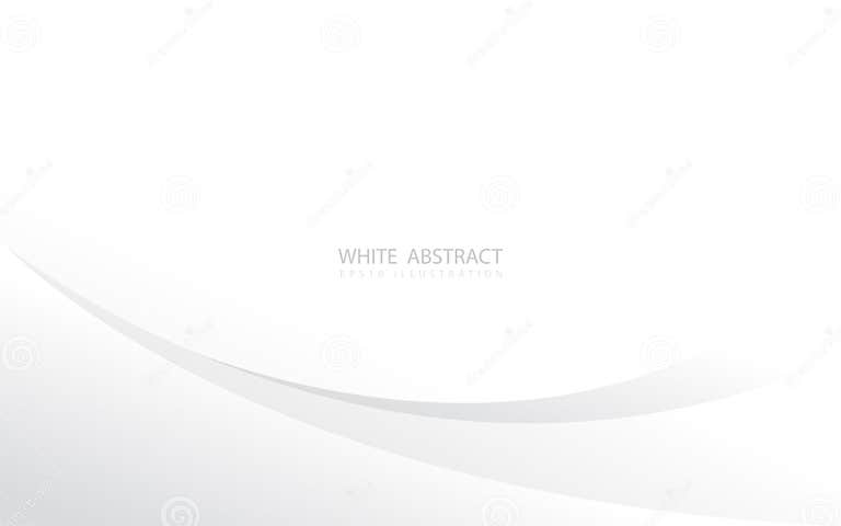 Abstract Geometric White and Gray Gradient Background. Modern and Minimal White Elements ...