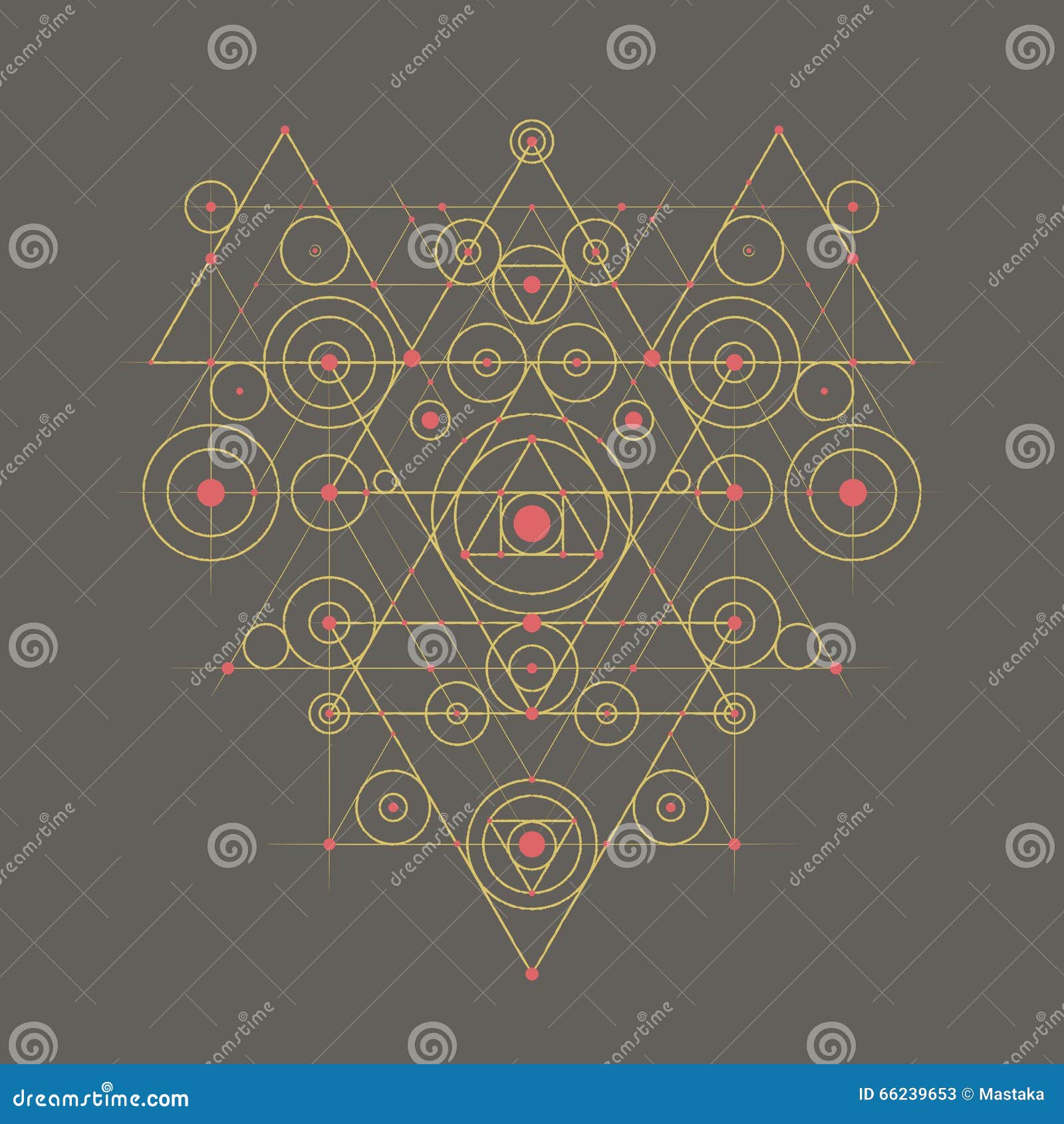Abstract Geometrical Composition Stock Vector - Illustration of figure ...