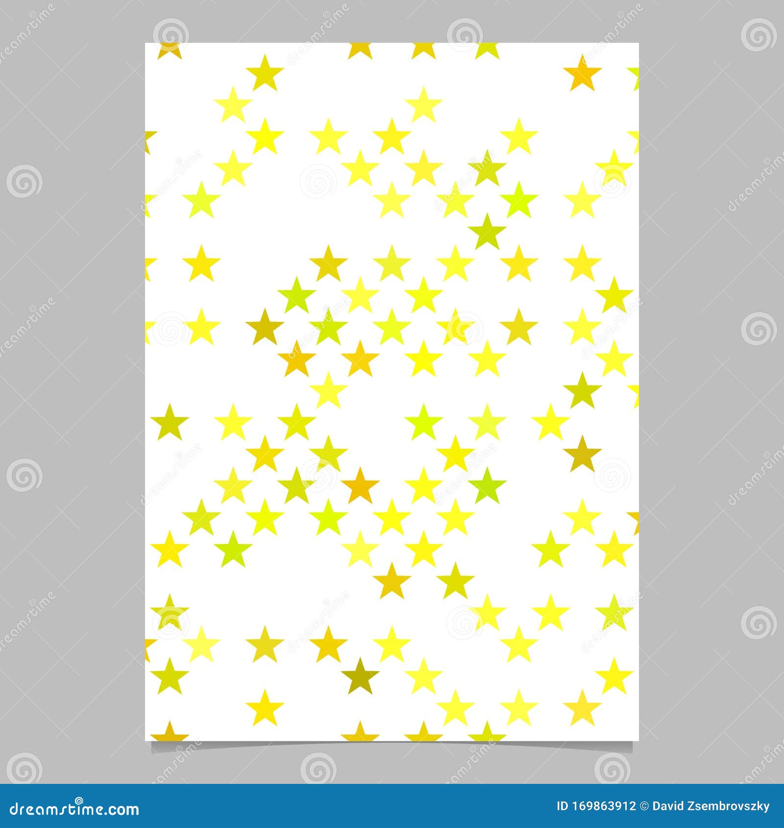 Abstract Geometrical Pentagram Pattern Poster Template Background ...