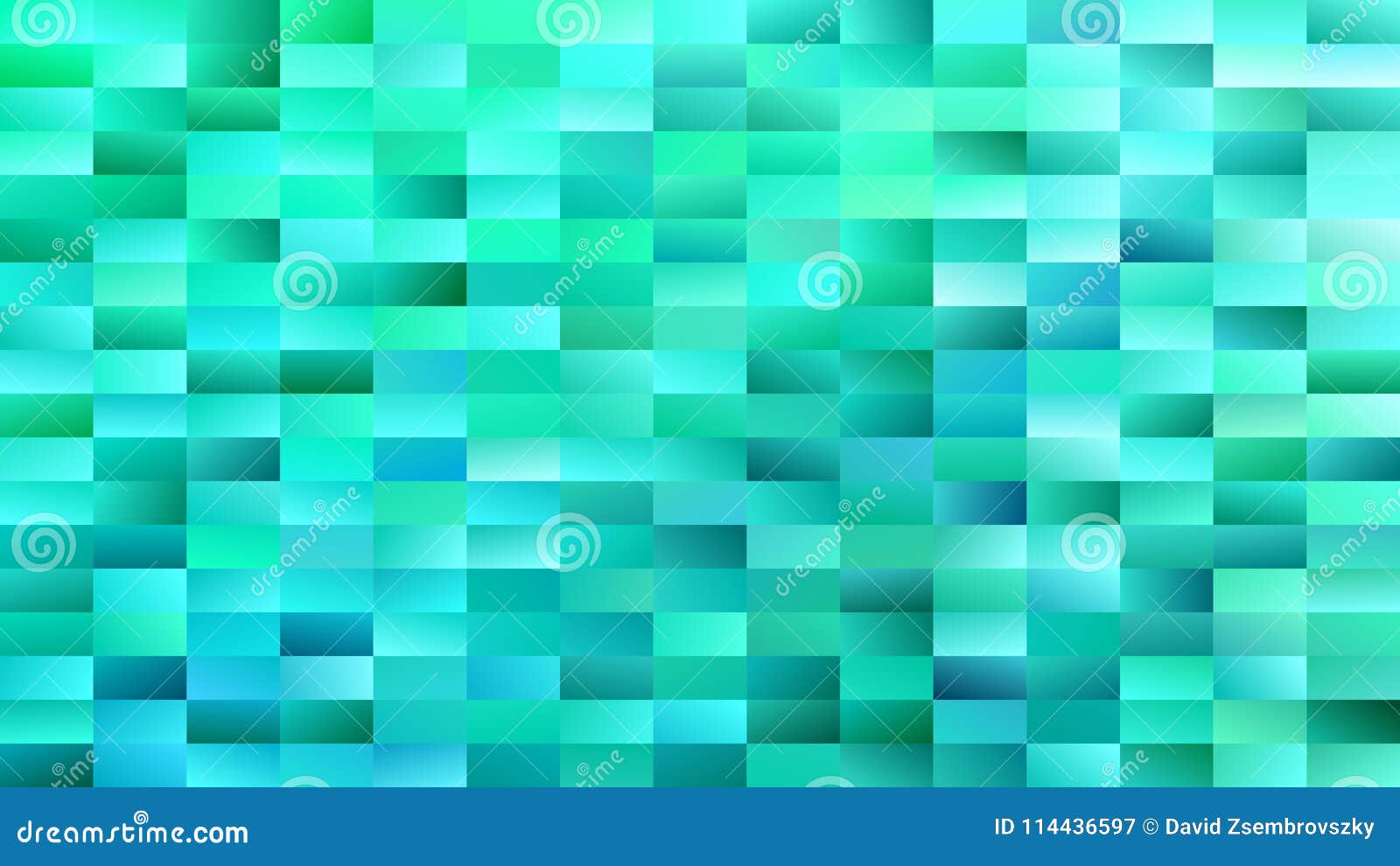 Abstract Geometrical Rectangle Background - Gradient Vector Mosaic ...