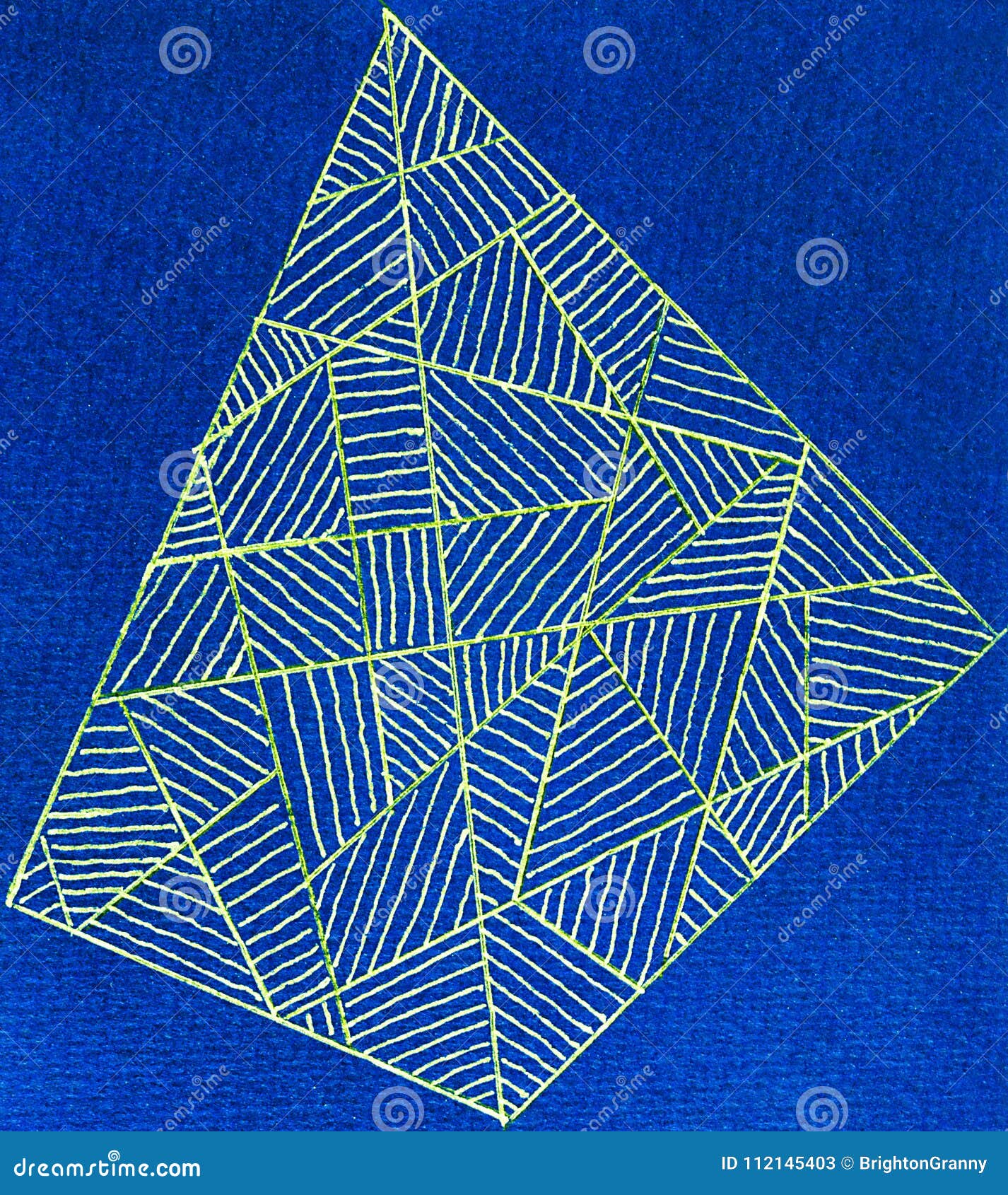 Abstract Geometrisch Ontwerp Stock Afbeelding - Image of geometrisch ...