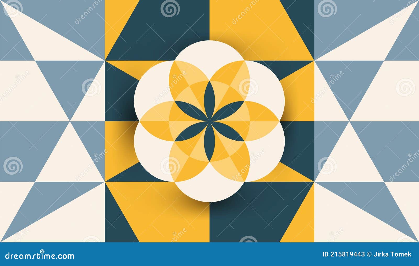 Abstract Geometry Background. Harmonic Rectangle Decomposition Stock ...