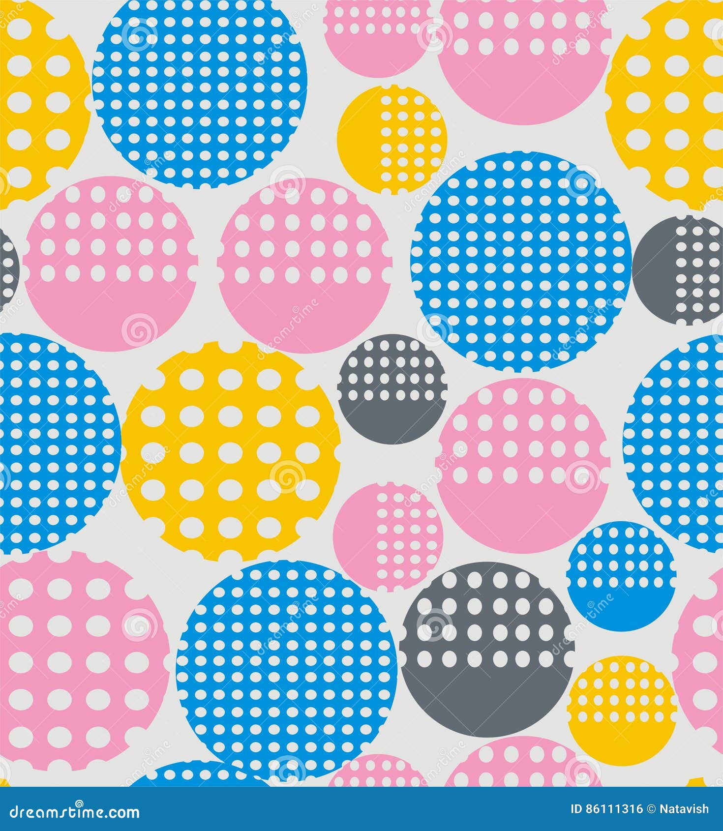 Abstract Geometry from Circles with Holes Stock Vector - Illustration ...