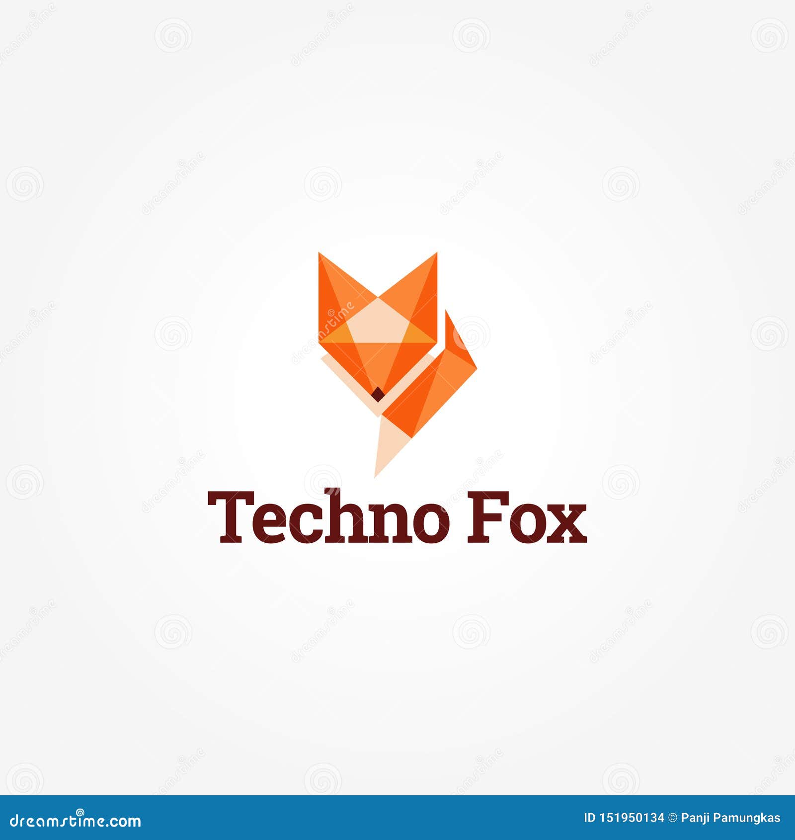 Abstract Geometry Fox Logo Sign Symbol Icon Stock Illustration ...