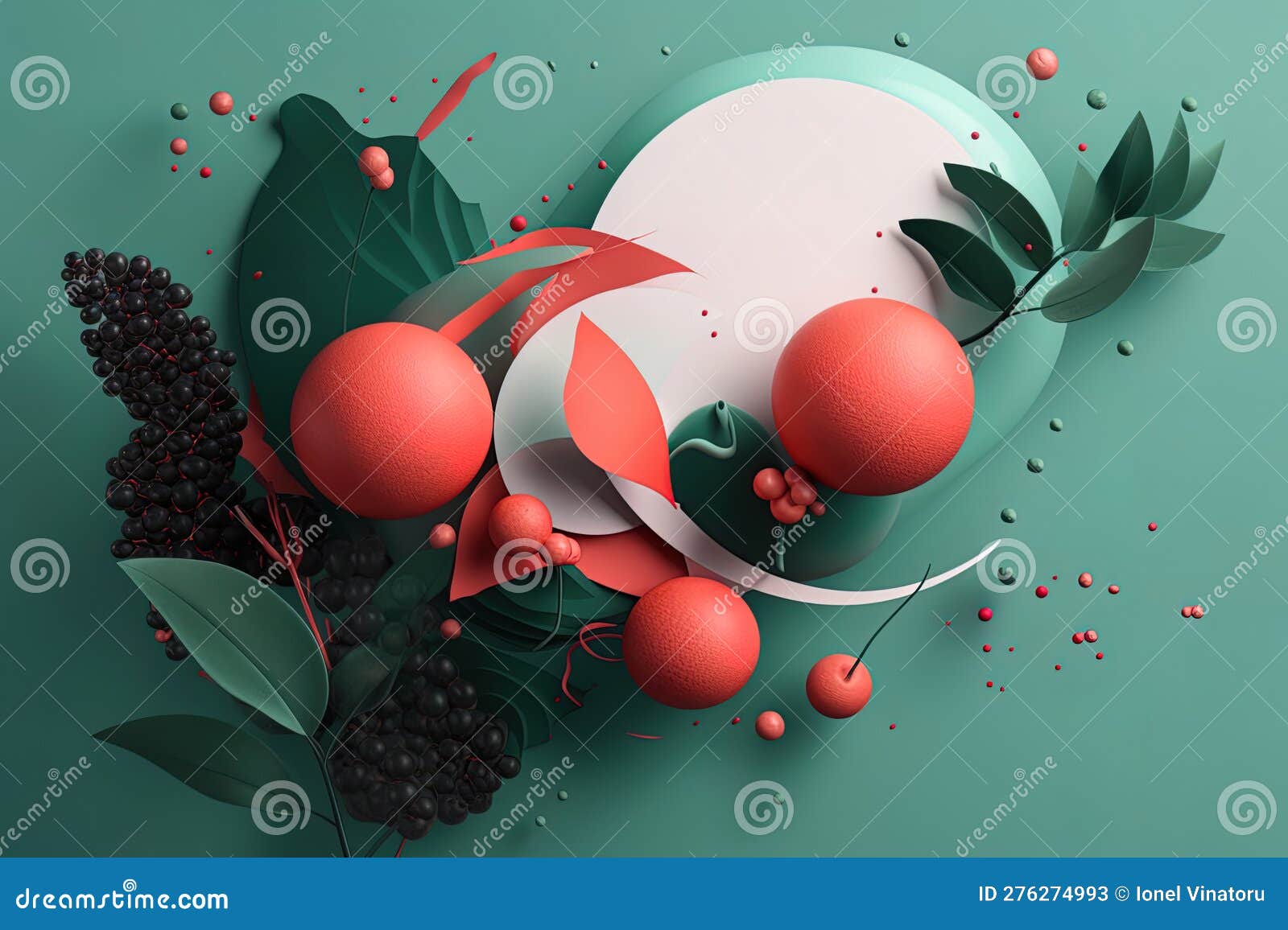Abstract Geometry Illustration with Minimal Elements. Abstract ...