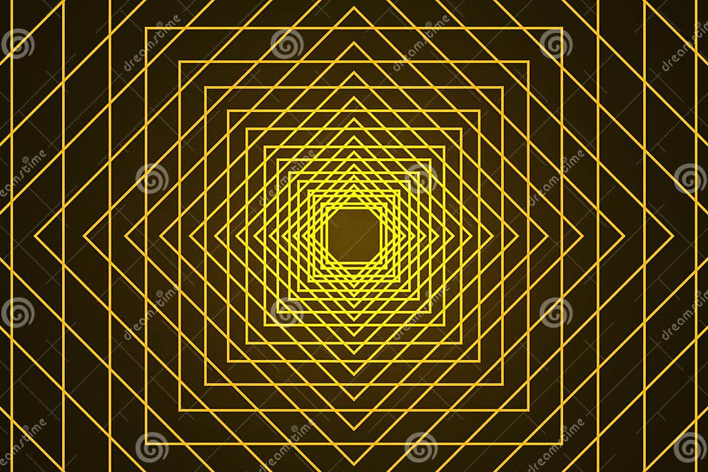 Abstract geometry line art stock illustration. Illustration of lace ...