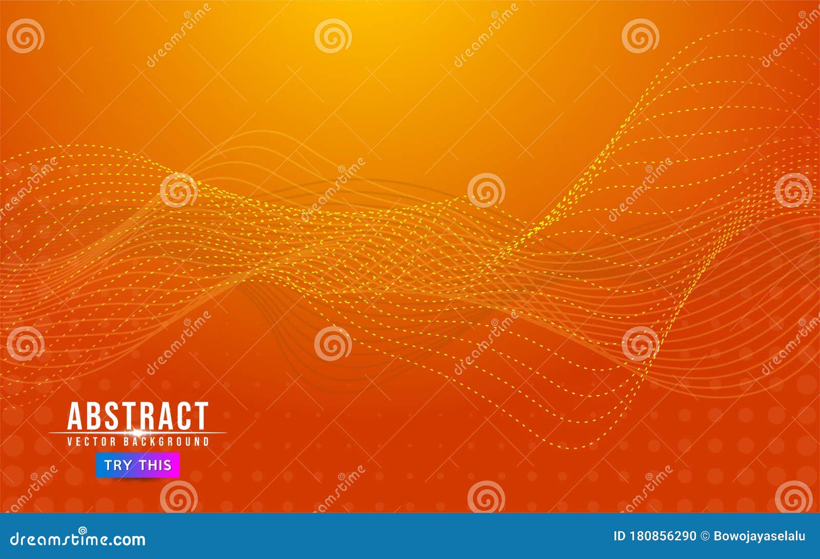 Abstract Geometry Orange Background. Modern Abstract Geometry ...