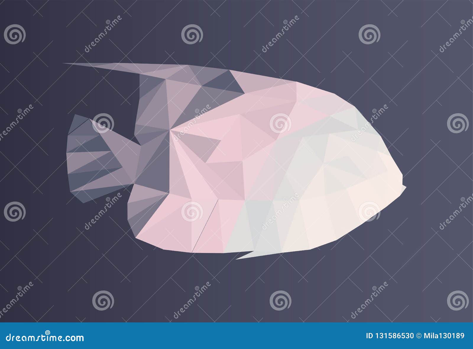 Abstract Geometry Polygonal Fish, Low Poly Vector Illustration Stock ... Abstract Geometry Polygonal Fish, Low Poly Vector Illustration Stock ...