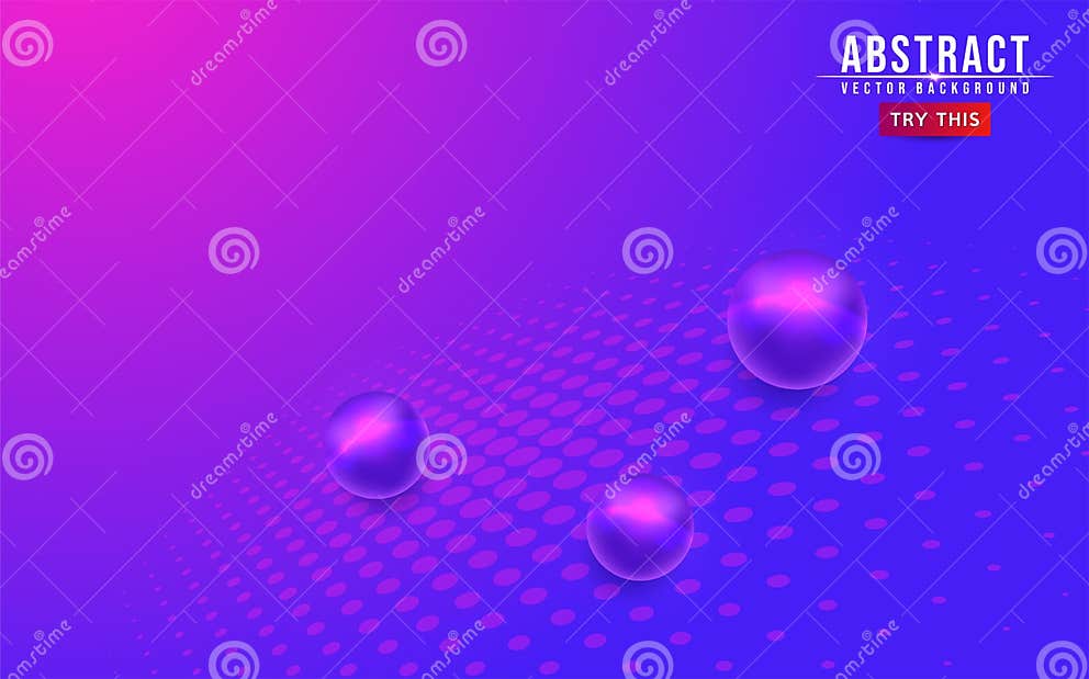 Abstract Geometry Purple Background. Modern Abstract Geometry ...